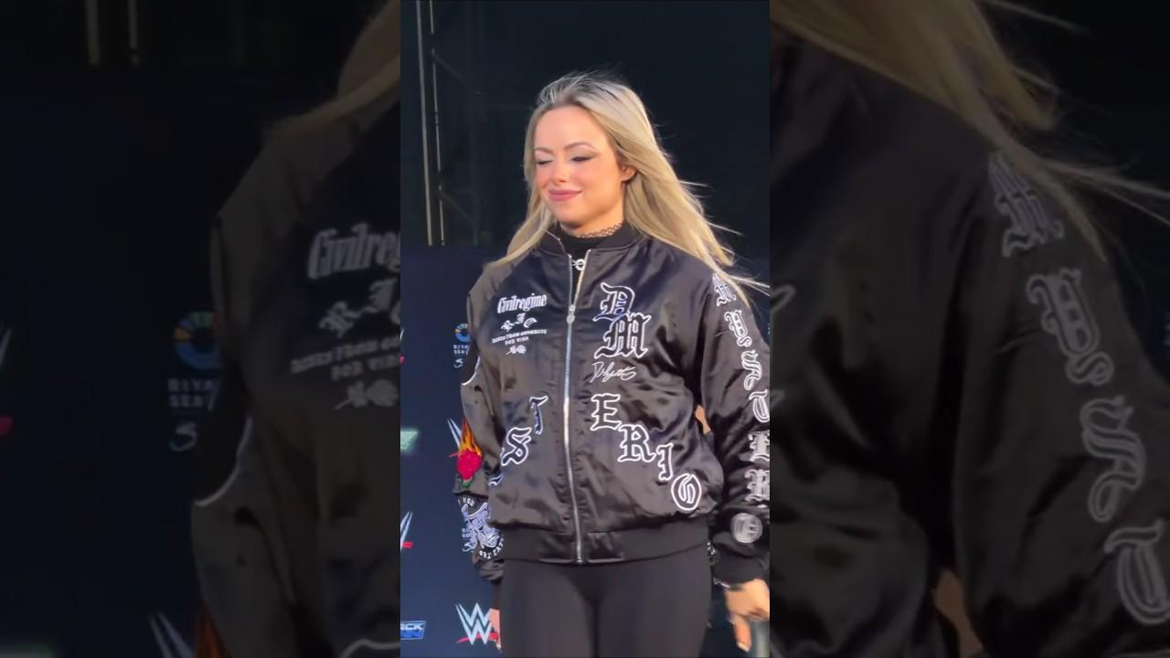 Liv Morgan Royal Rumble Kickoff Jacket worn by Liv Morgan in Liv Morgan ...