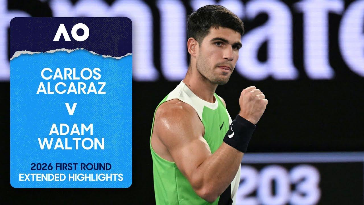 Carlos Alcaraz 2026 Australian Open Track Jacket in Carlos Alcaraz v ...