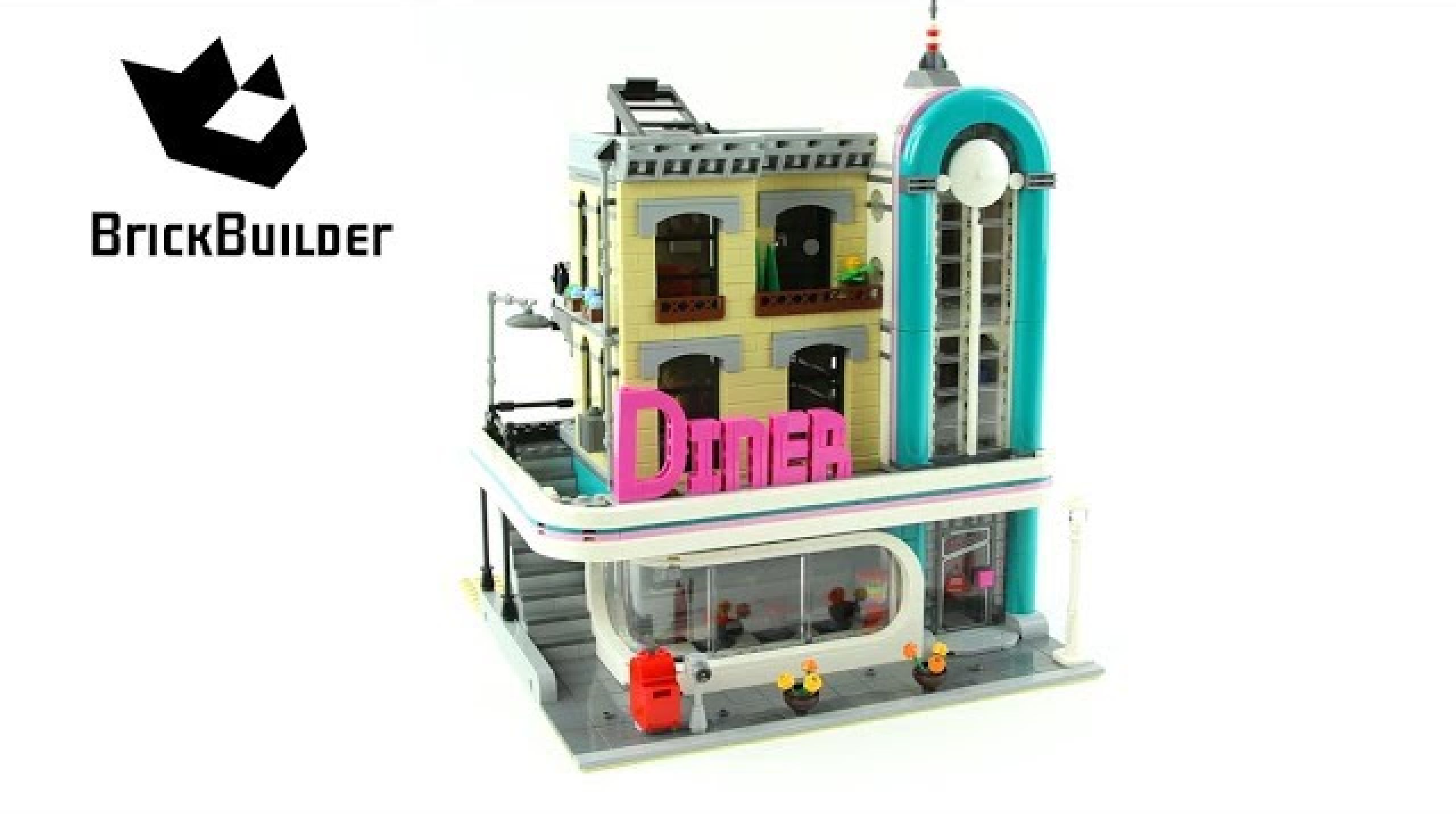 Lego Creator 10260 Downtown Diner - Lego Speed Build: Ropa, Moda, Marca ...