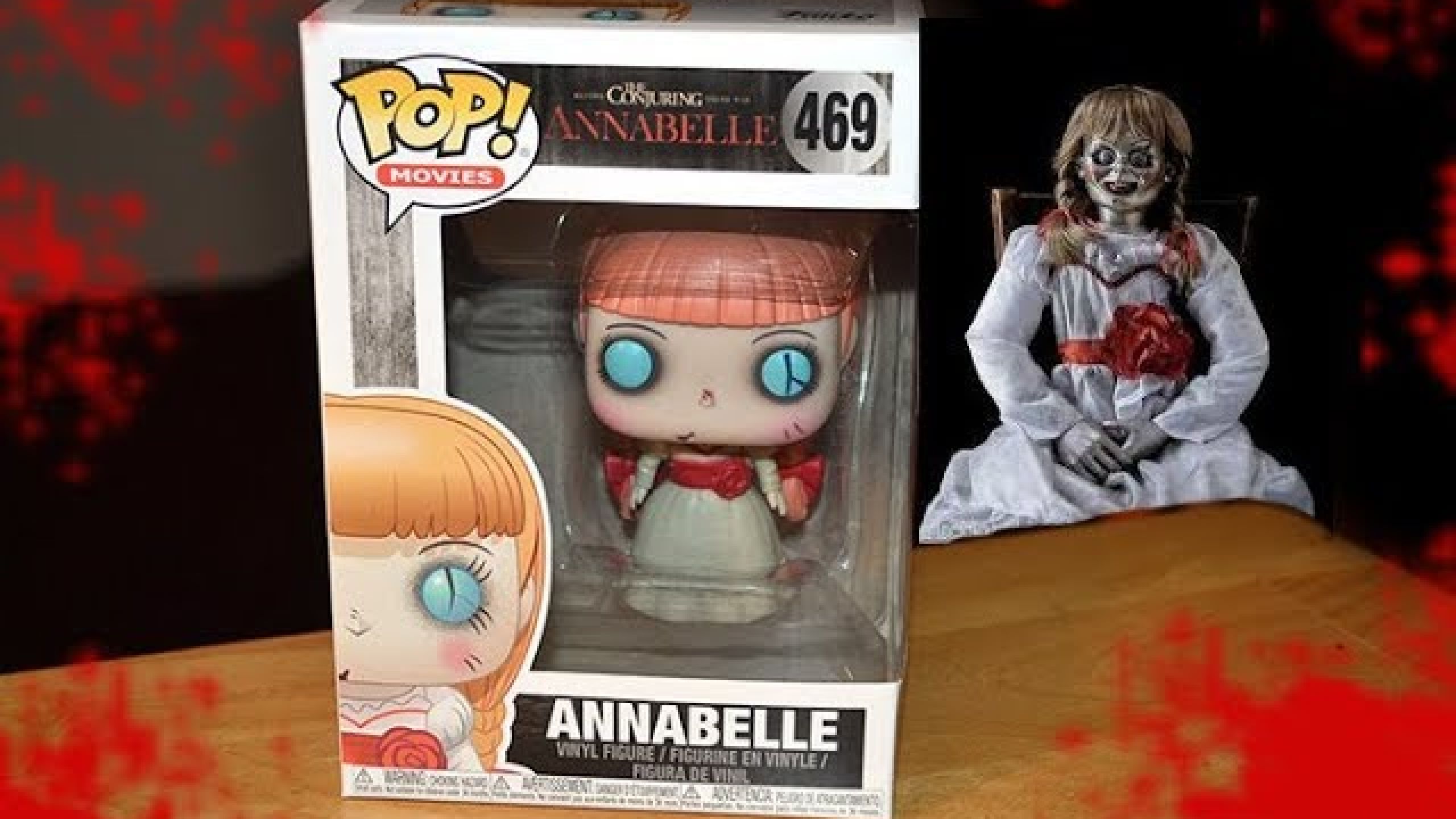 Funko Pop ANNABELLE Figure! The CONJURING! unboxing comparison & review ...