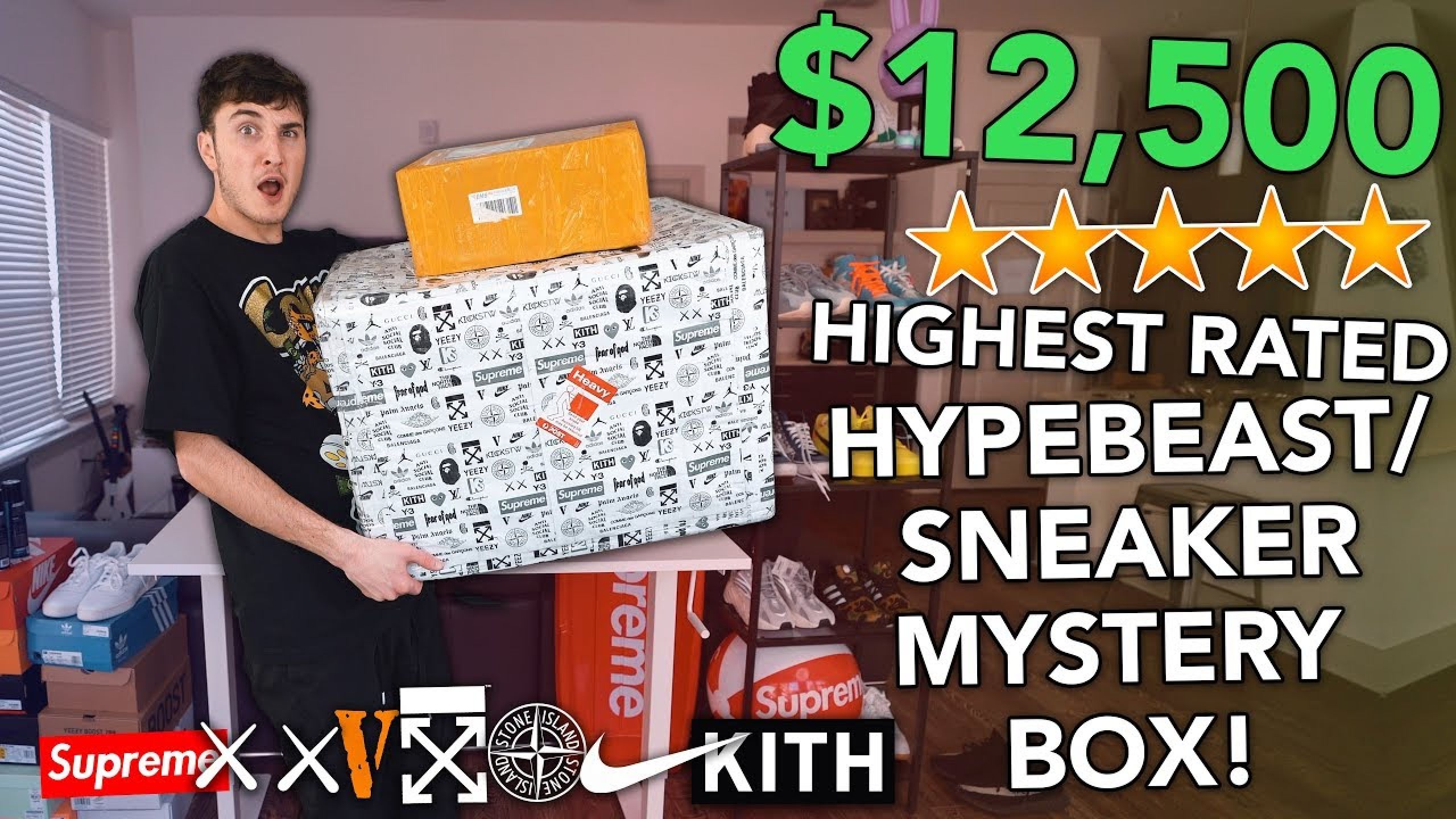 Unboxing a $12,500 HIGHEST RATED Hypebeast Mystery Box!: Ropa, Moda ...