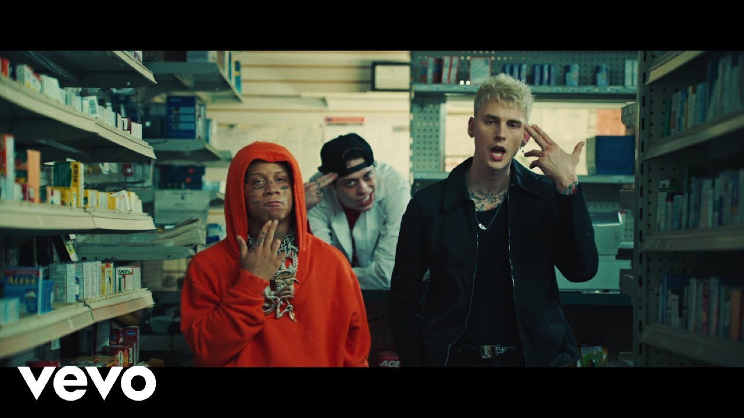 Machine Gun Kelly Trippie Redd Candy Official Music Video Clothes