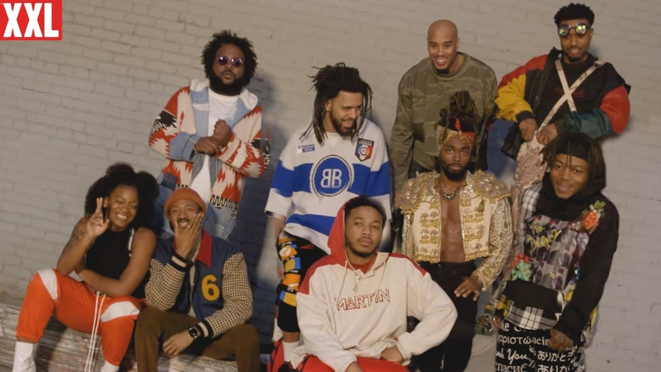 J. Cole and Dreamville Team Get Their Goat Moment: Clothes, Outfits ...