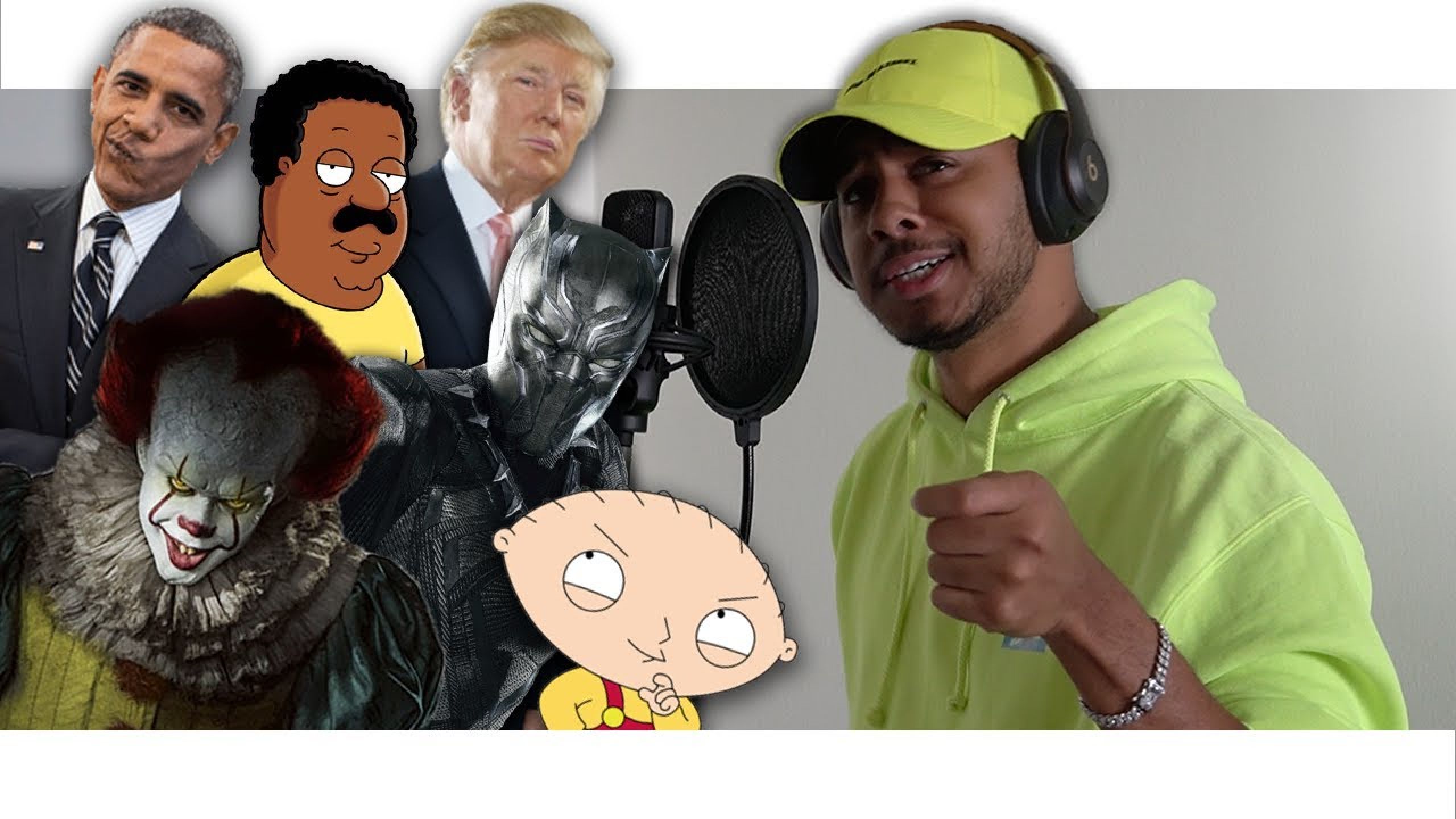 Rap Songs in Voice Impressions! (2019) Pennywise, Black Panther, Stewie ...
