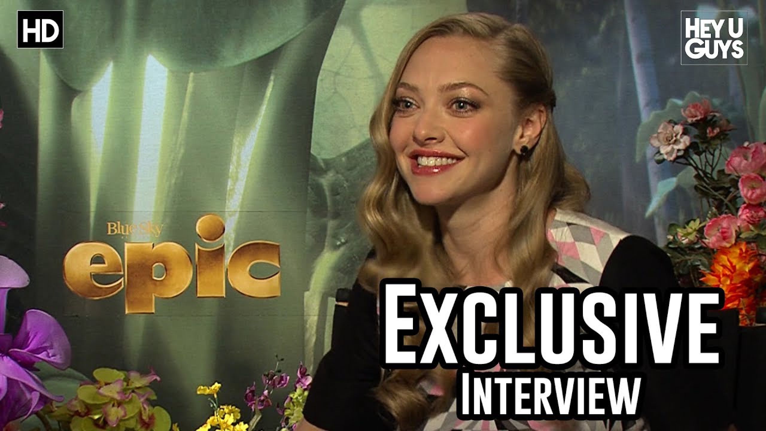 Amanda Seyfried - Epic (Animation) Exclusive Interview: Clothes ...