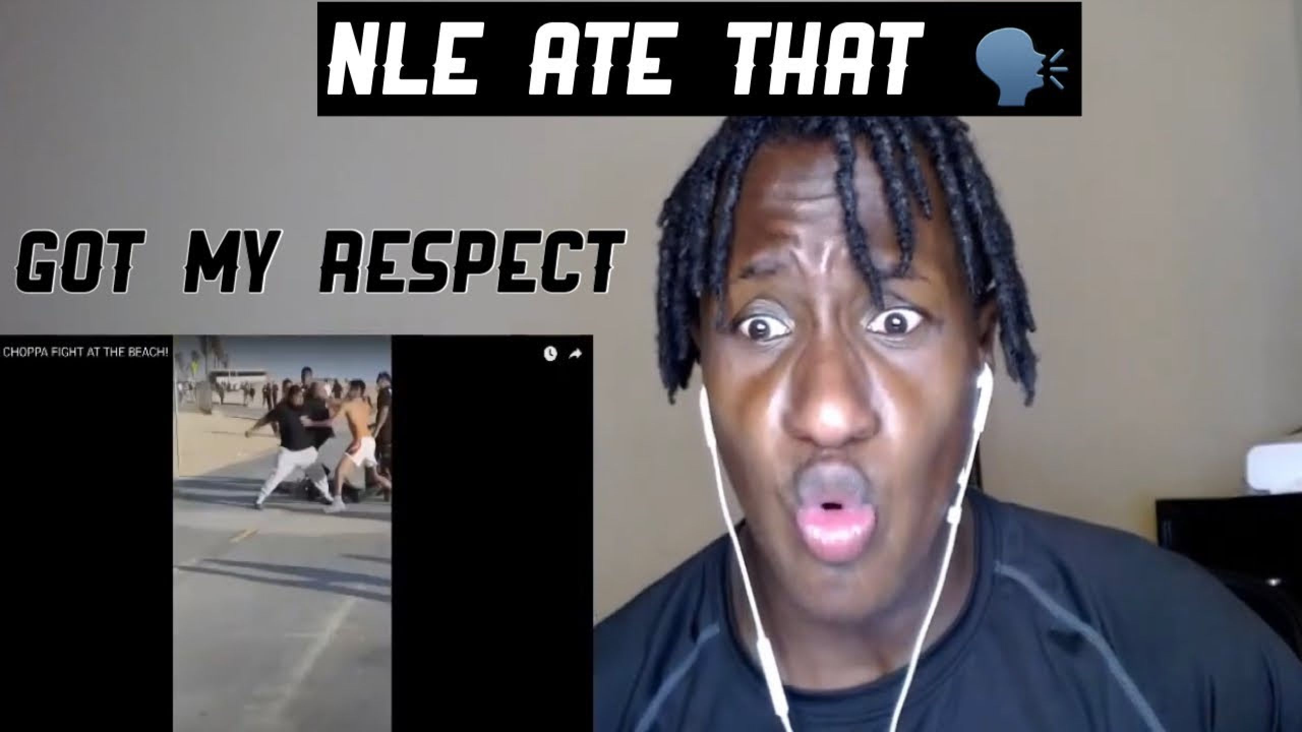 NLE CHOPPA FIGHT AT THE BEACH *Reaction*: Clothes, Outfits, Brands ...