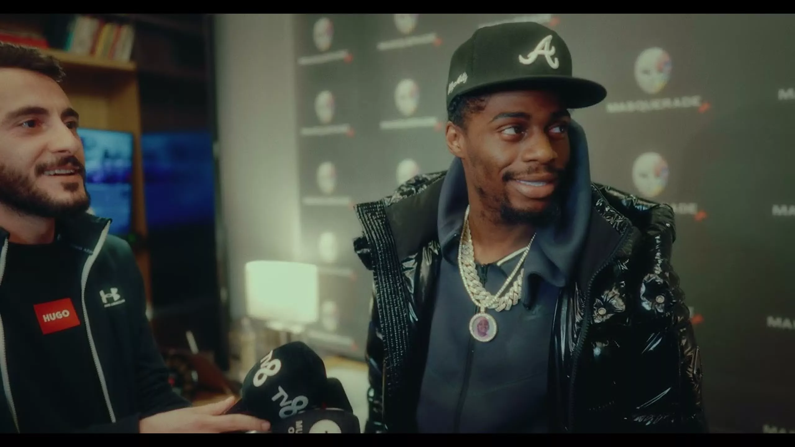 Russ Millions - 13 (Official Music Video): Clothes, Outfits, Brands ...