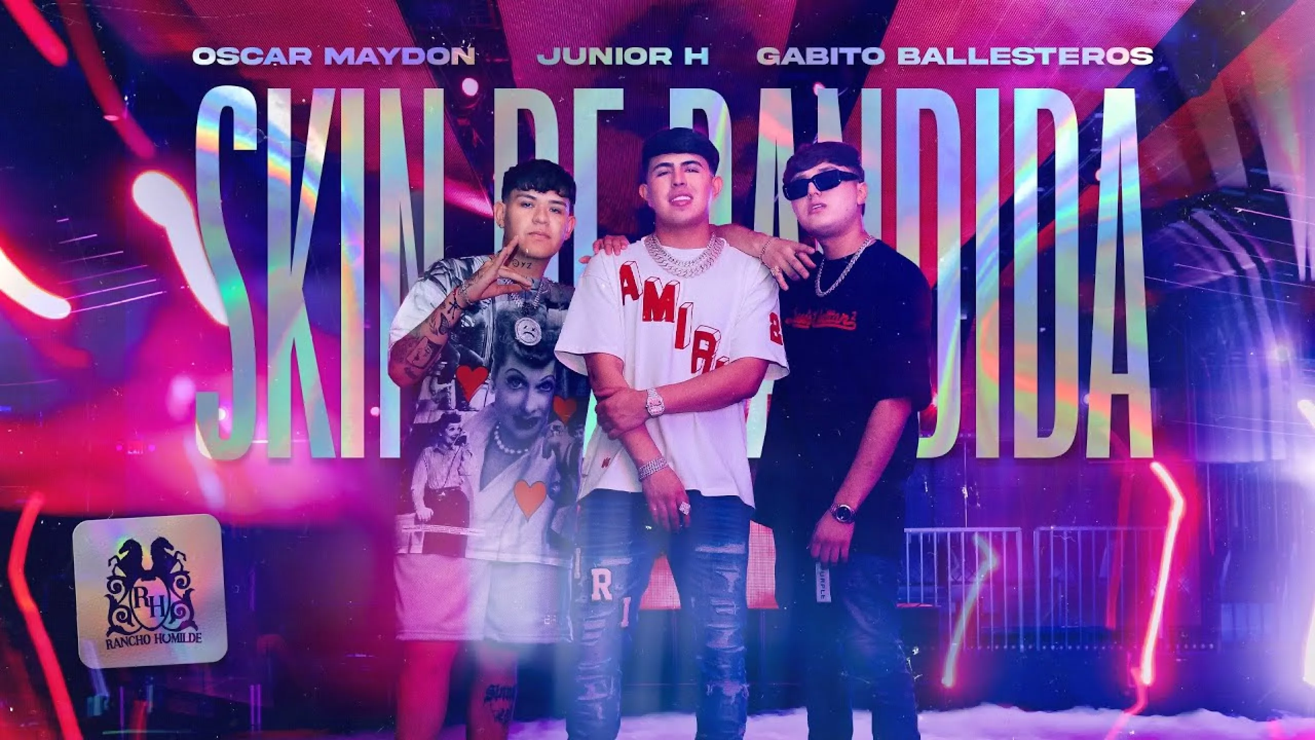 Oscar Maydon x Junior H x Gabito Ballesteros - Skin De Bandida ...