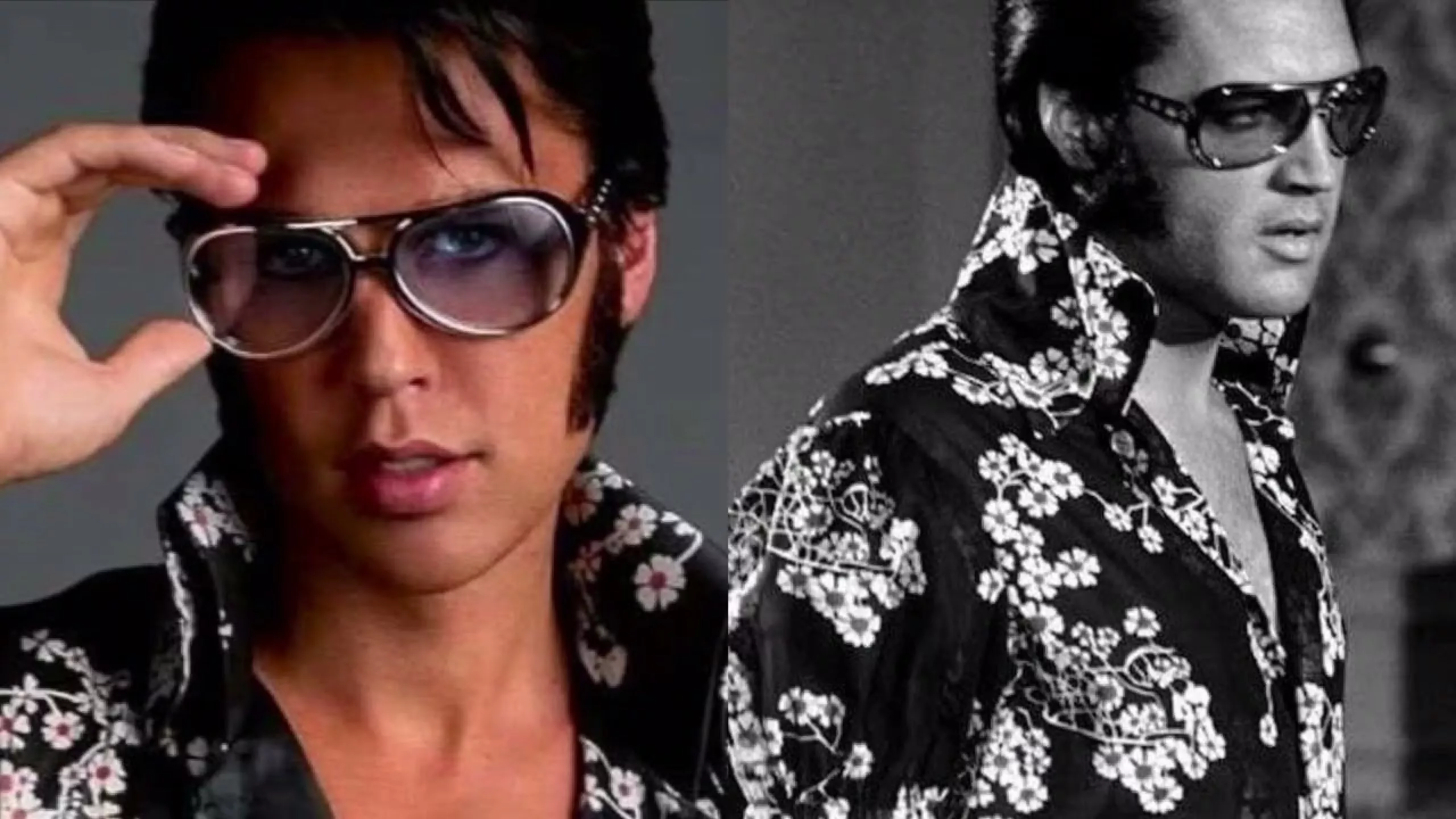 Elvis Presley/Austin Butler Flower Shirt Comparison: Clothes, Outfits ...