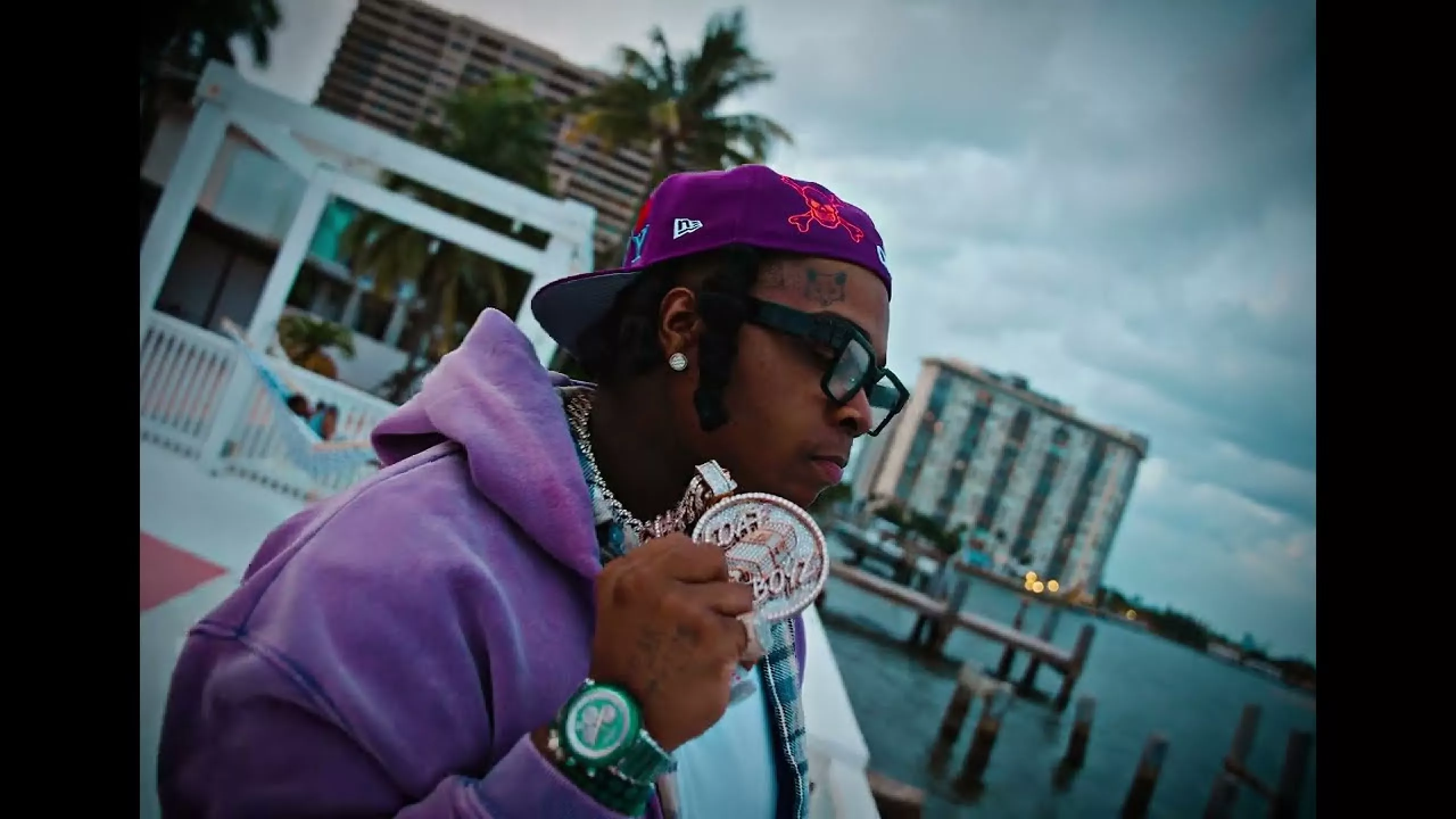 YTB Fatt - Free Bank (Official Music Video): Clothes, Outfits, Brands ...