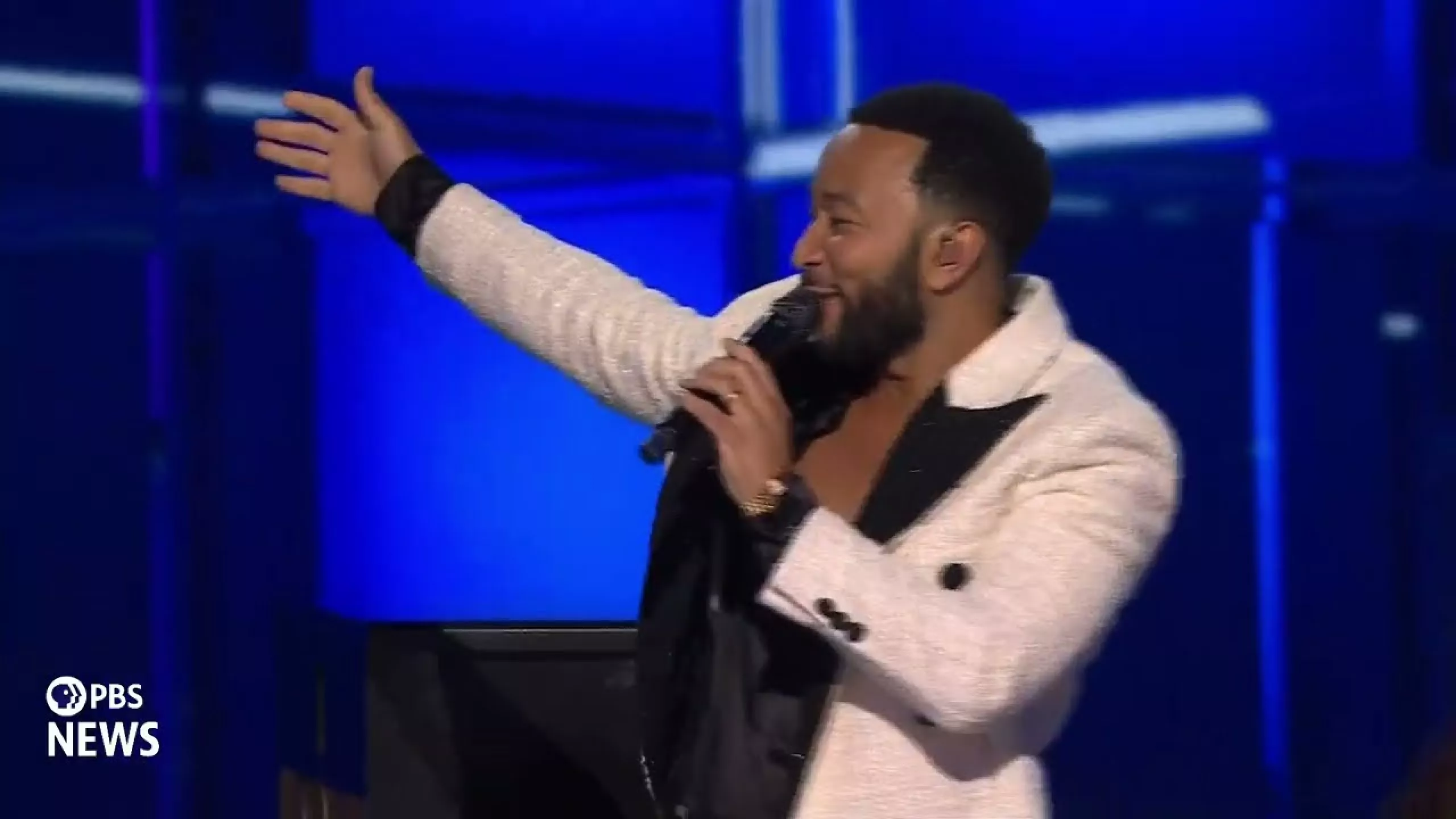 WATCH: John Legend and Sheila E. perform at 2024 Democratic National ...