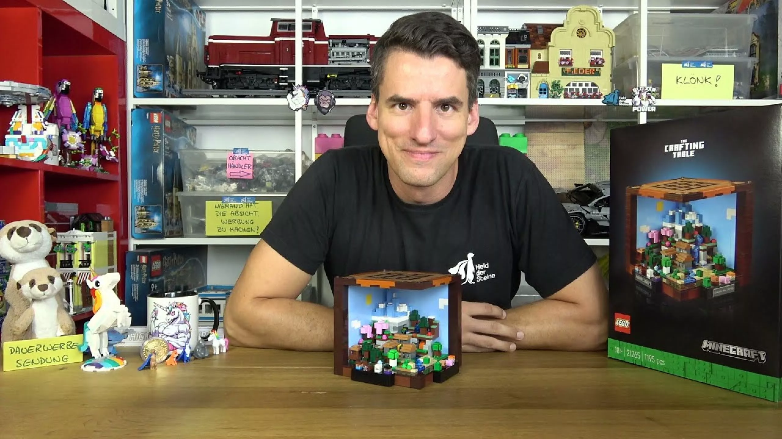 Jetzt erwischt es auch Minecraft: Sticker und keine Figuren trotz ...