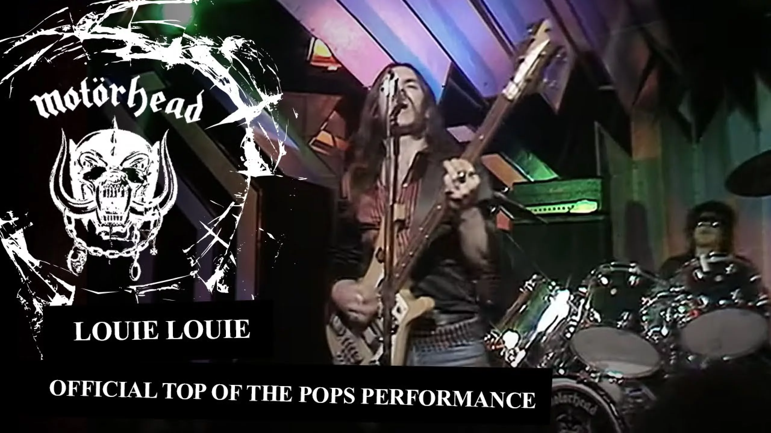 Motörhead – Louie Louie (Official Top Of The Pops Performance): Clothes ...