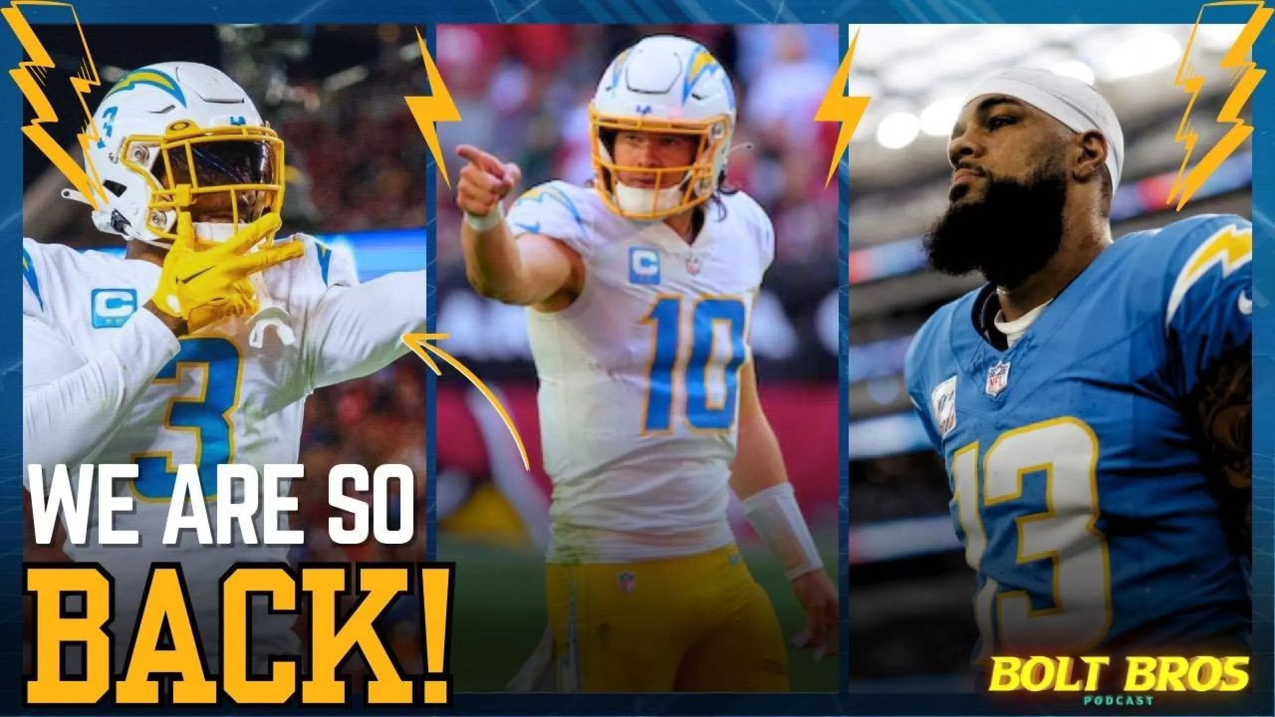 Chargers 2025 Roster Reveal & Week 1 Hype vs Chiefs in Brazil! BOLT ...