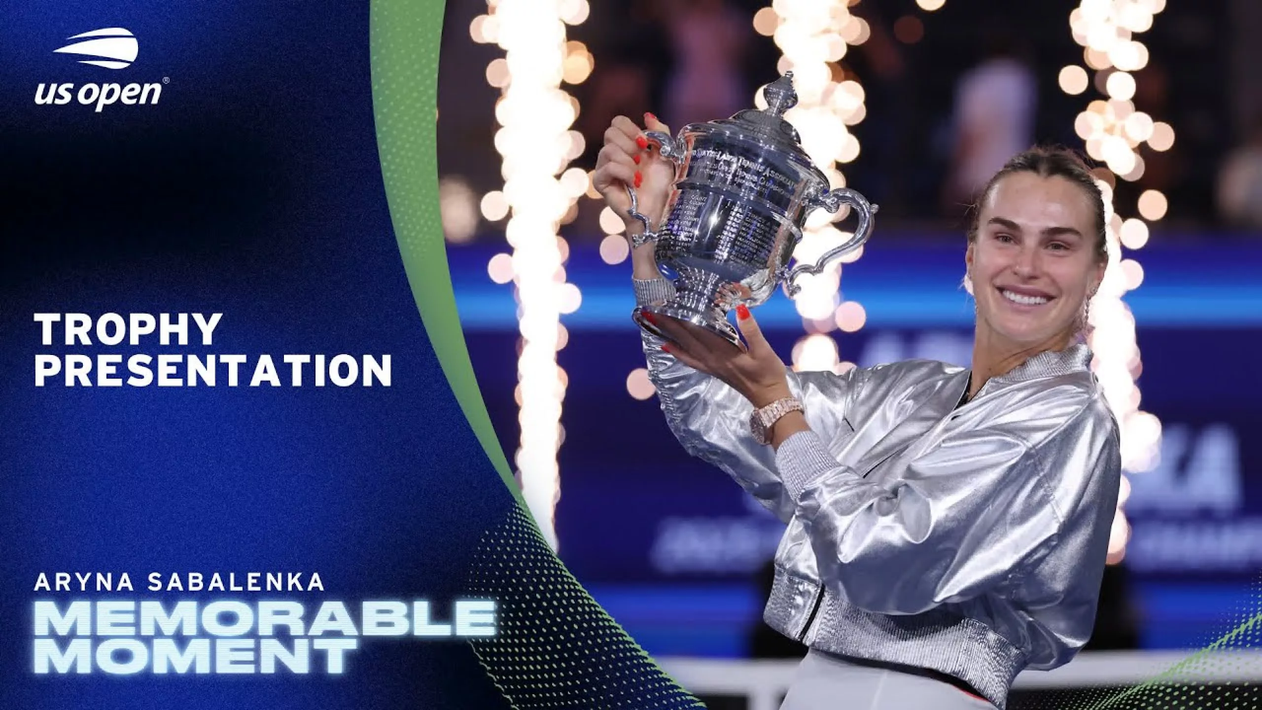 Trophy Presentation | Aryna Sabalenka is Crowned Champion | 2025 US Open Final: Clothes, Outfits ...