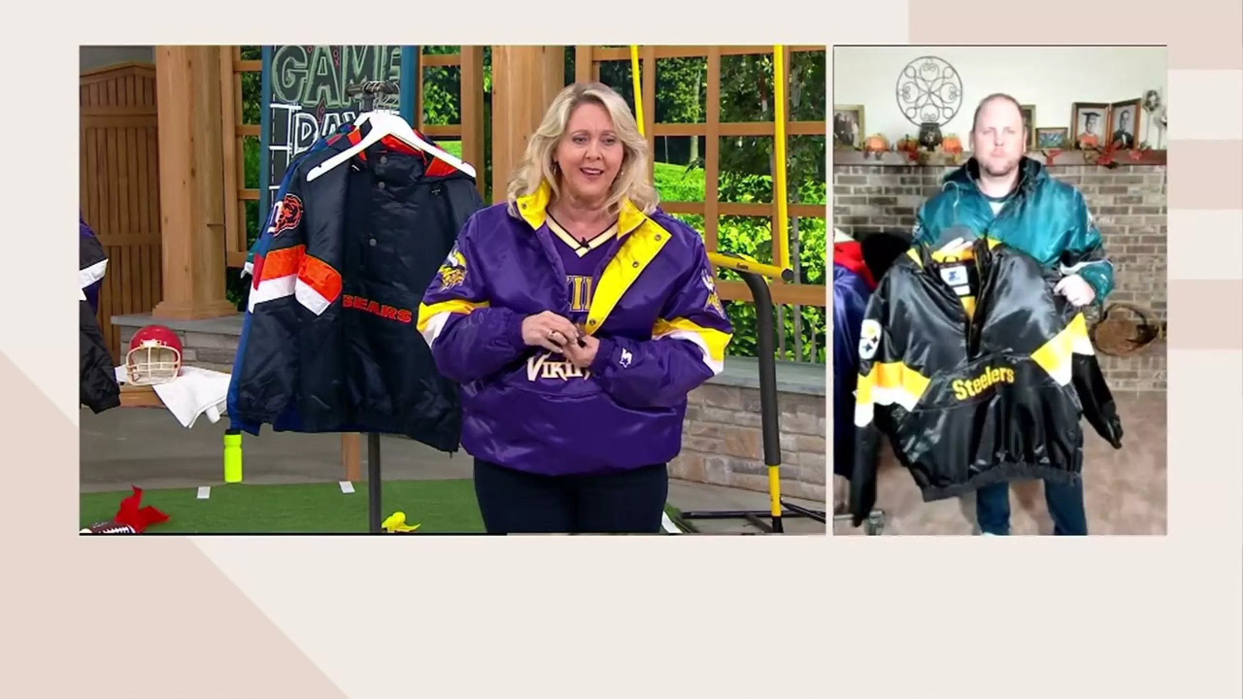 NFL Starter Men's Half Zip Classic Breakaway Pullover on QVC: Clothes ...