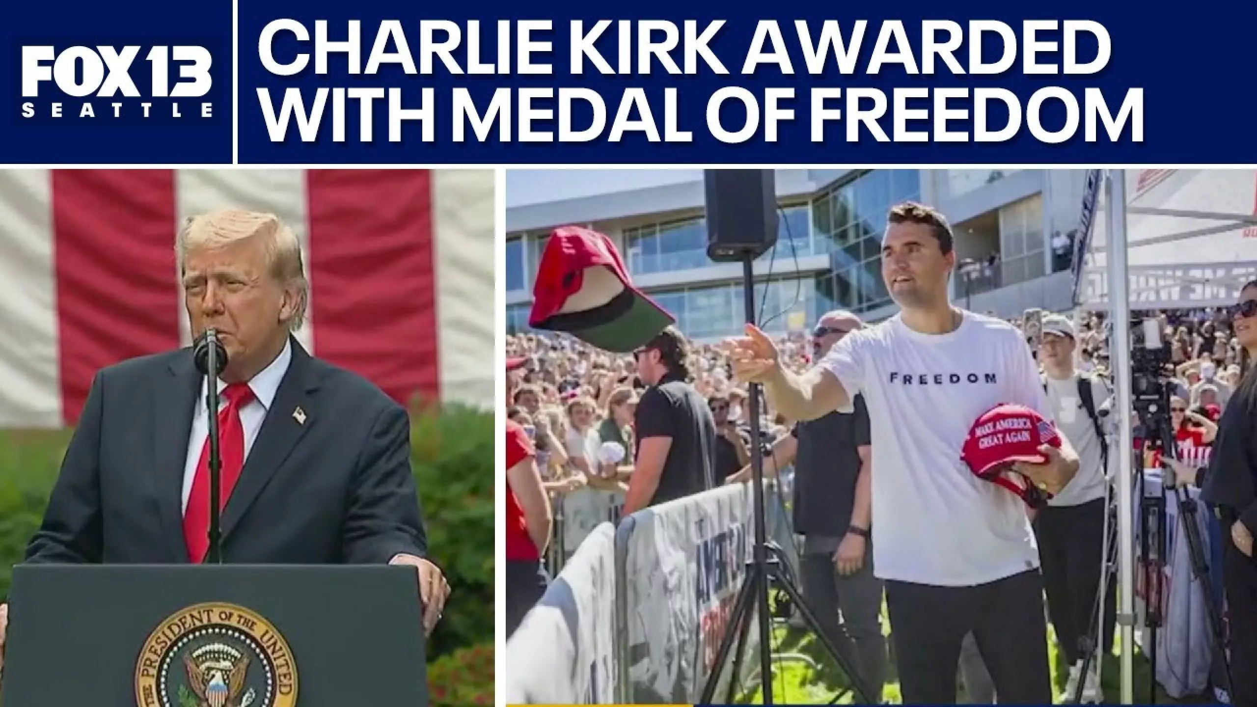 Charlie Kirk to receive posthumous Presidential Medal of Freedom: Clothes, Outfits, Brands ...