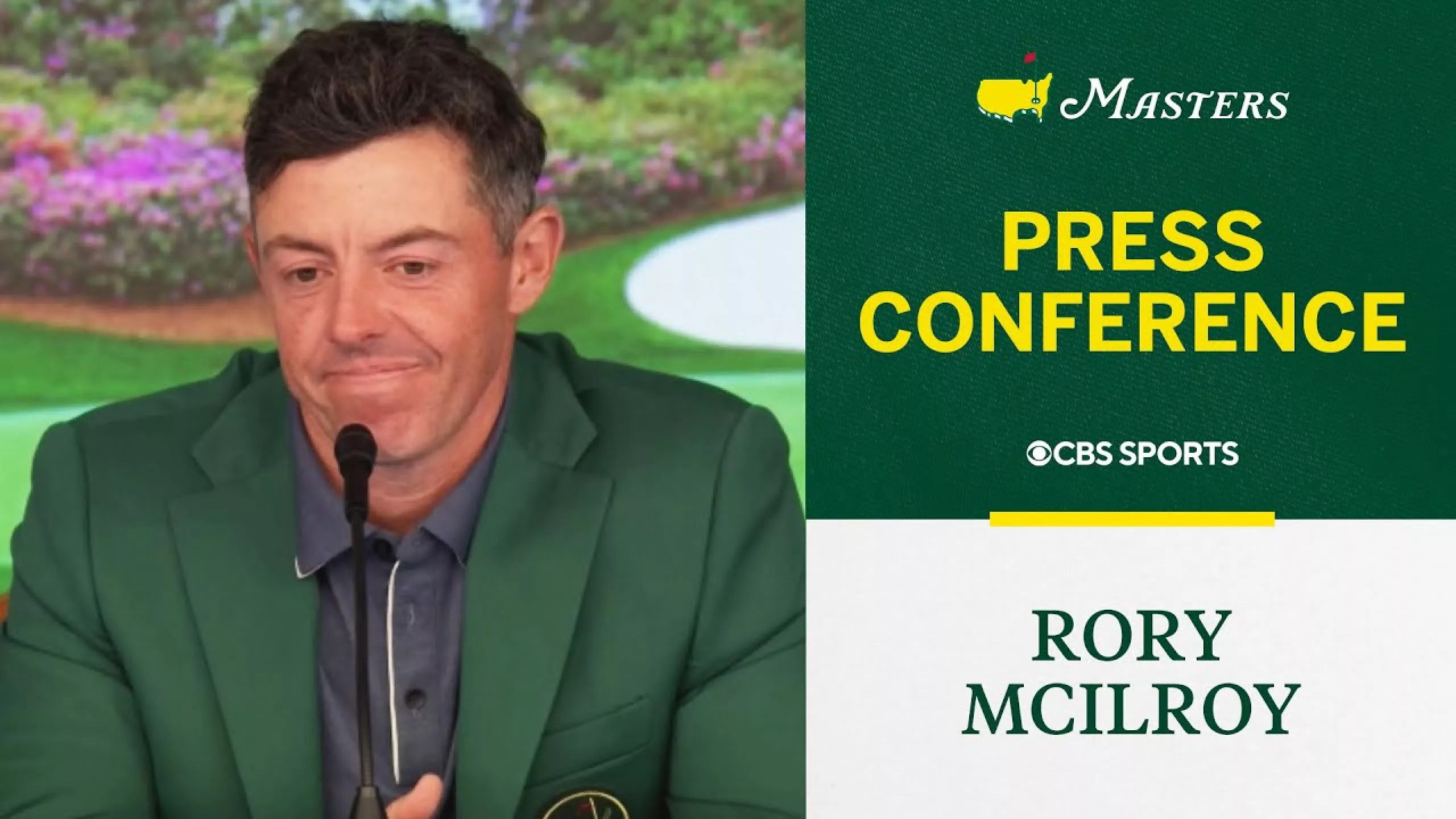 Rory McIlroy gets emotional following Masters win, discusses sharing ...