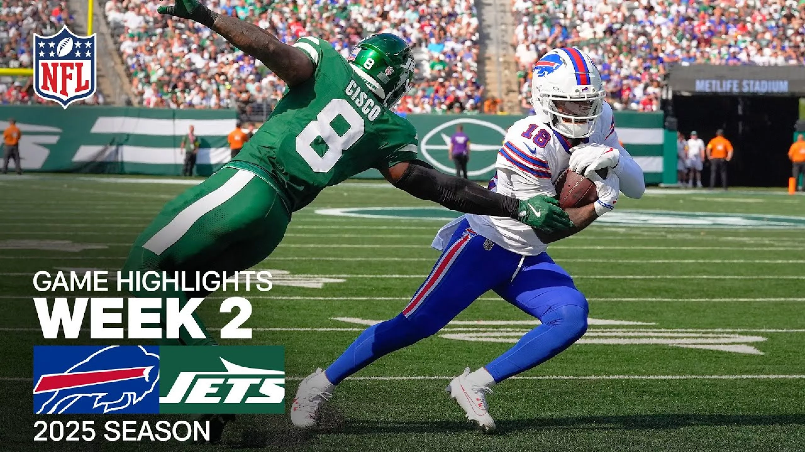 Buffalo Bills vs. New York Jets Game Highlights | NFL 2025 Season Week 2 : Vêtements, Mode ...
