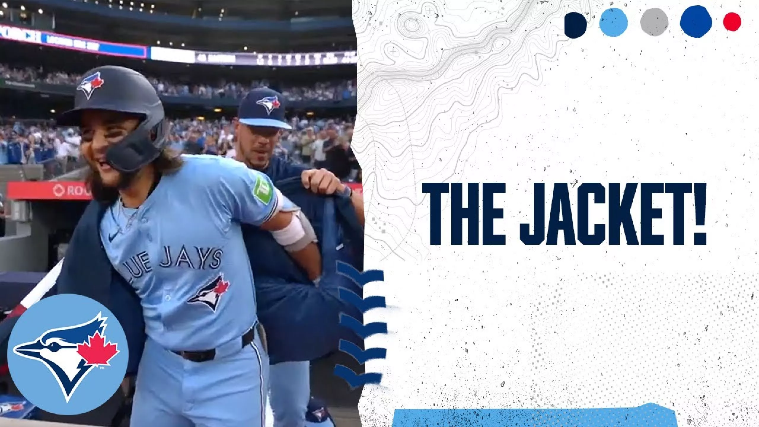 The Toronto Blue Jays Home Run Jacket RETURNS after a Bo Bichette blast ...