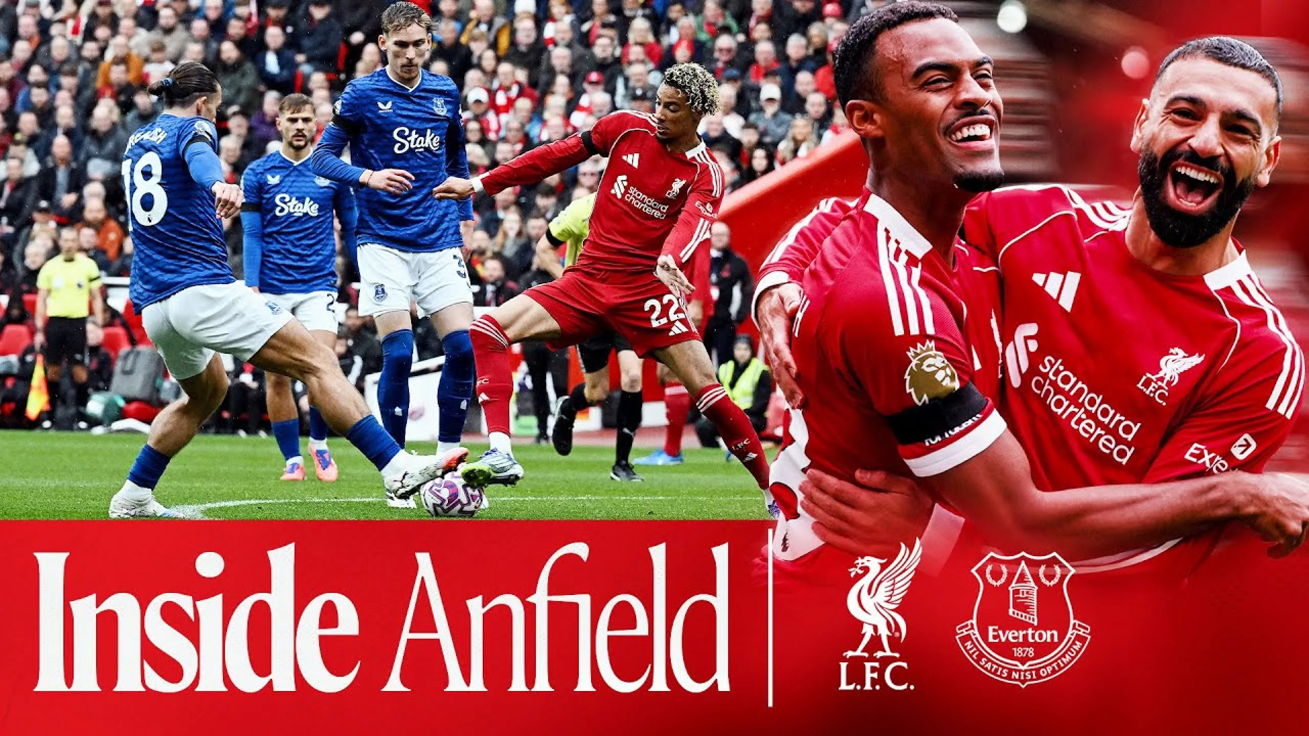 Inside Anfield: BEST View of Merseyside Derby win! Liverpool 2-1 ...