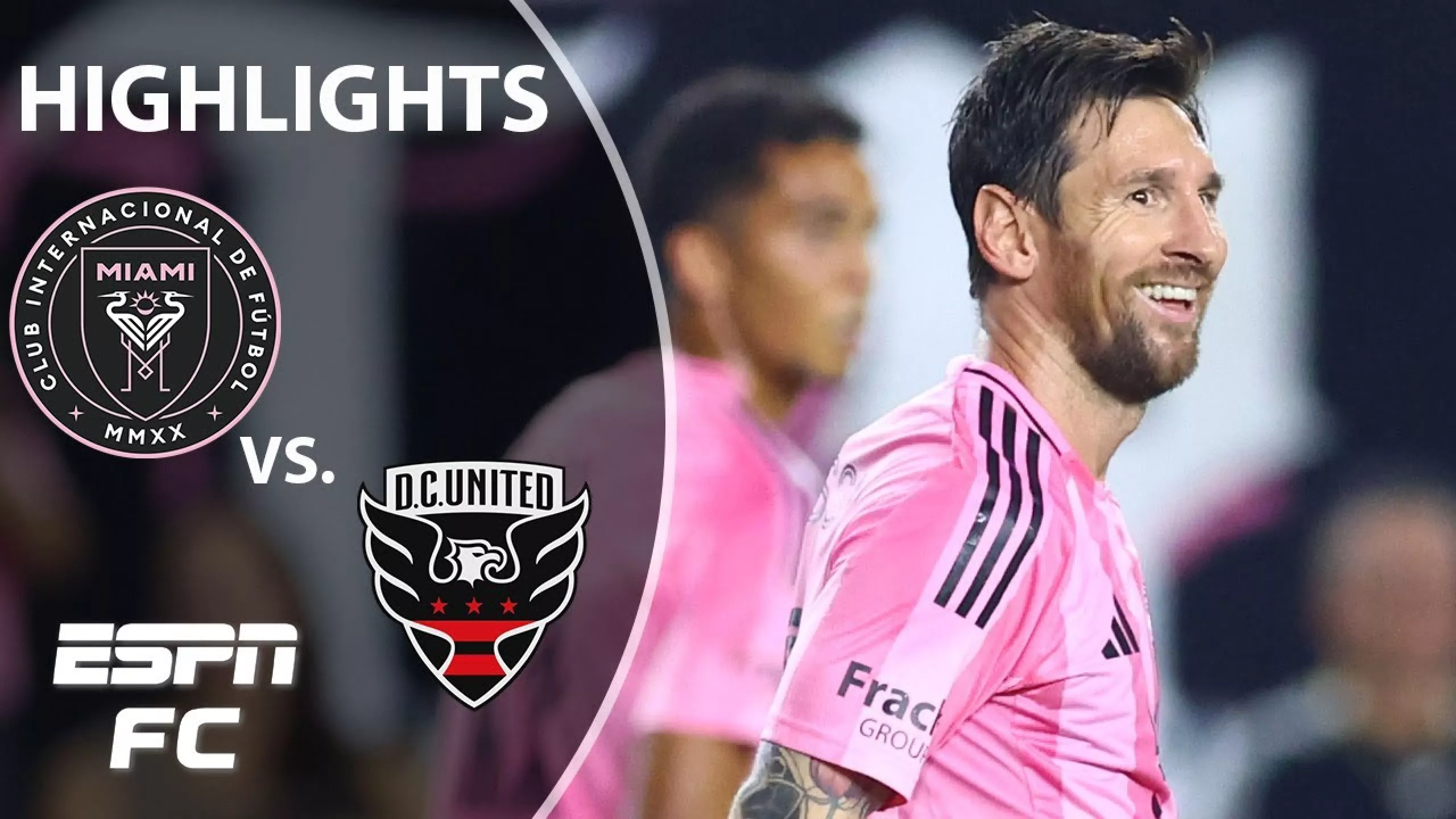 MESSI BRACE 🔥 Inter Miami vs. D.C. United | MLS Highlights | ESPN FC ...