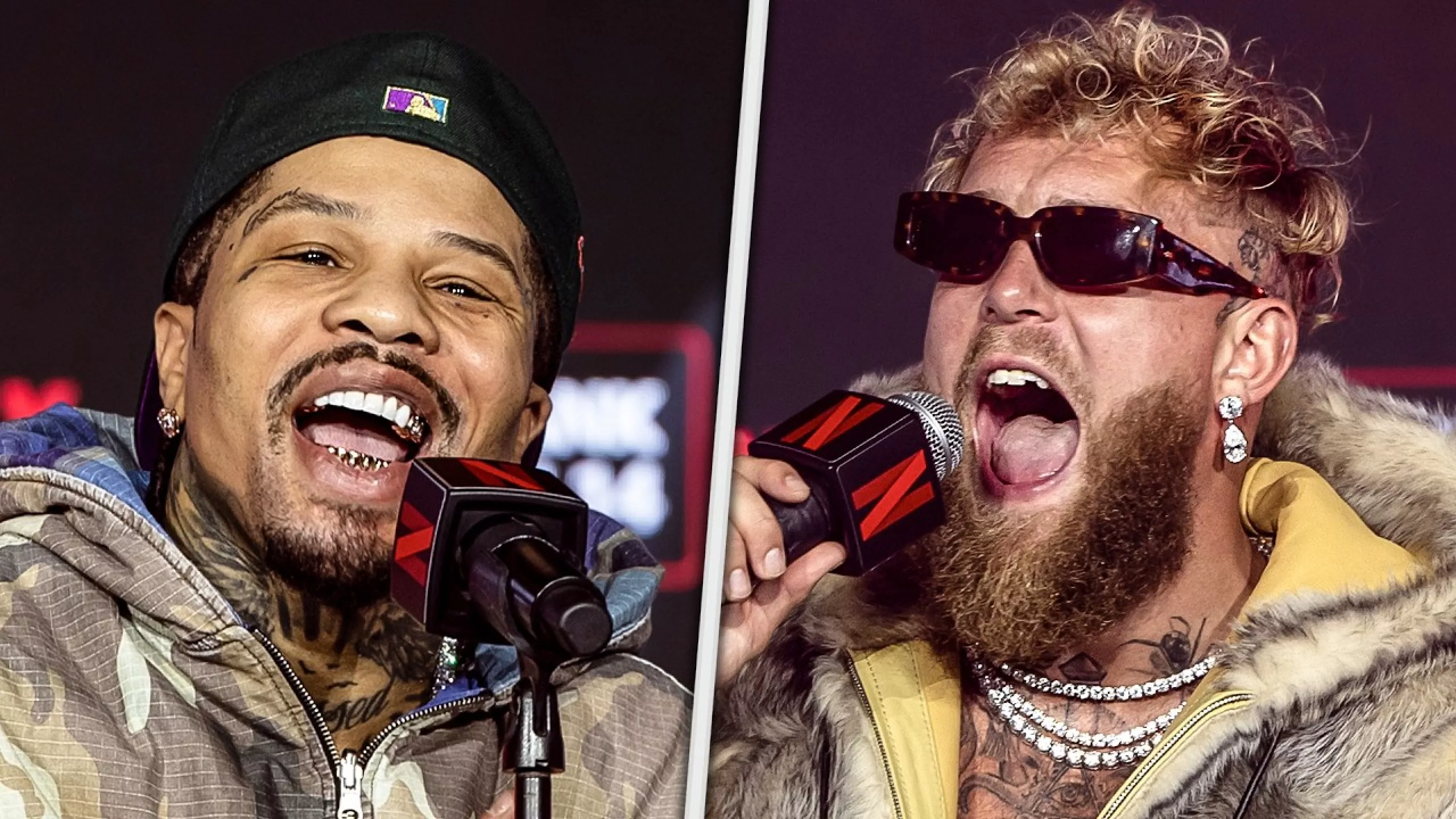 HEATED! Jake Paul vs. Gervonta 'Tank' Davis • FULL PRESS CONFERENCE | New York City • Netflix ...