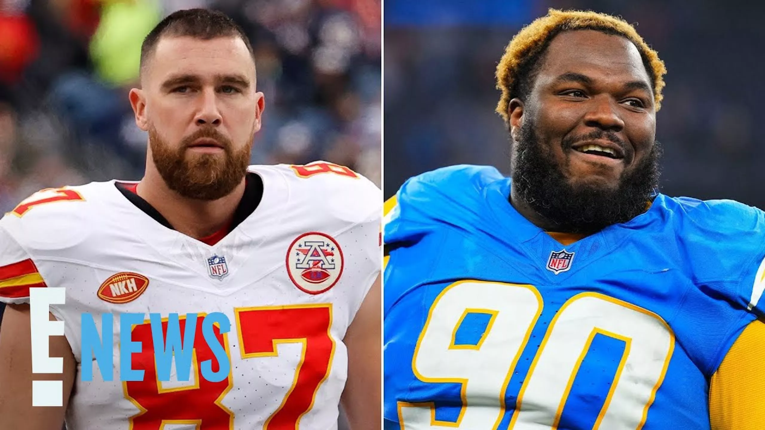Travis Kelce Gets Slapped in the Face by LA Chargers’ Teair Tart | E! News: Ropa, Moda, Marca ...