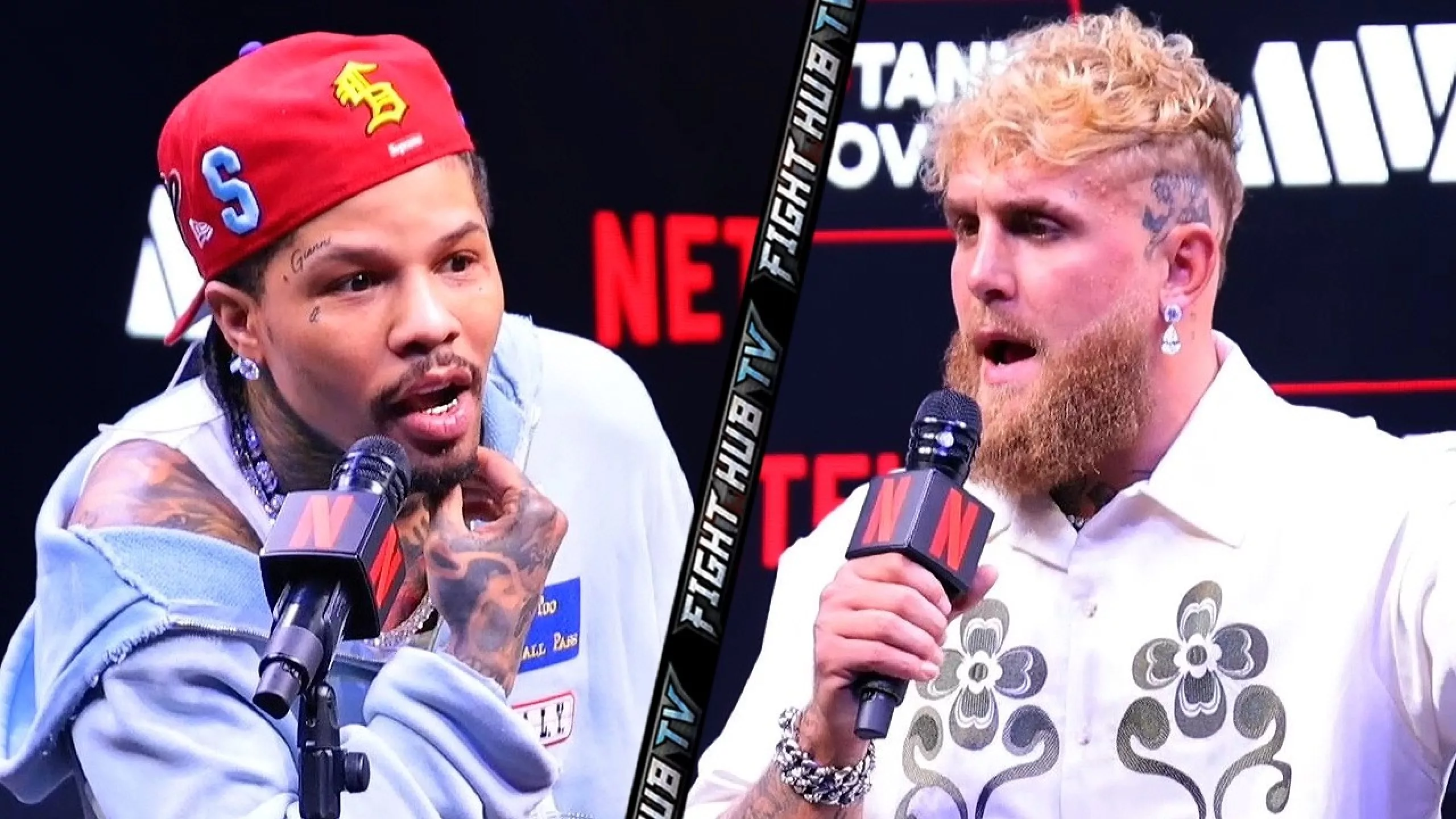 HEATED - Gervonta Davis vs Jake Paul FULL Miami Press Conference & Face ...