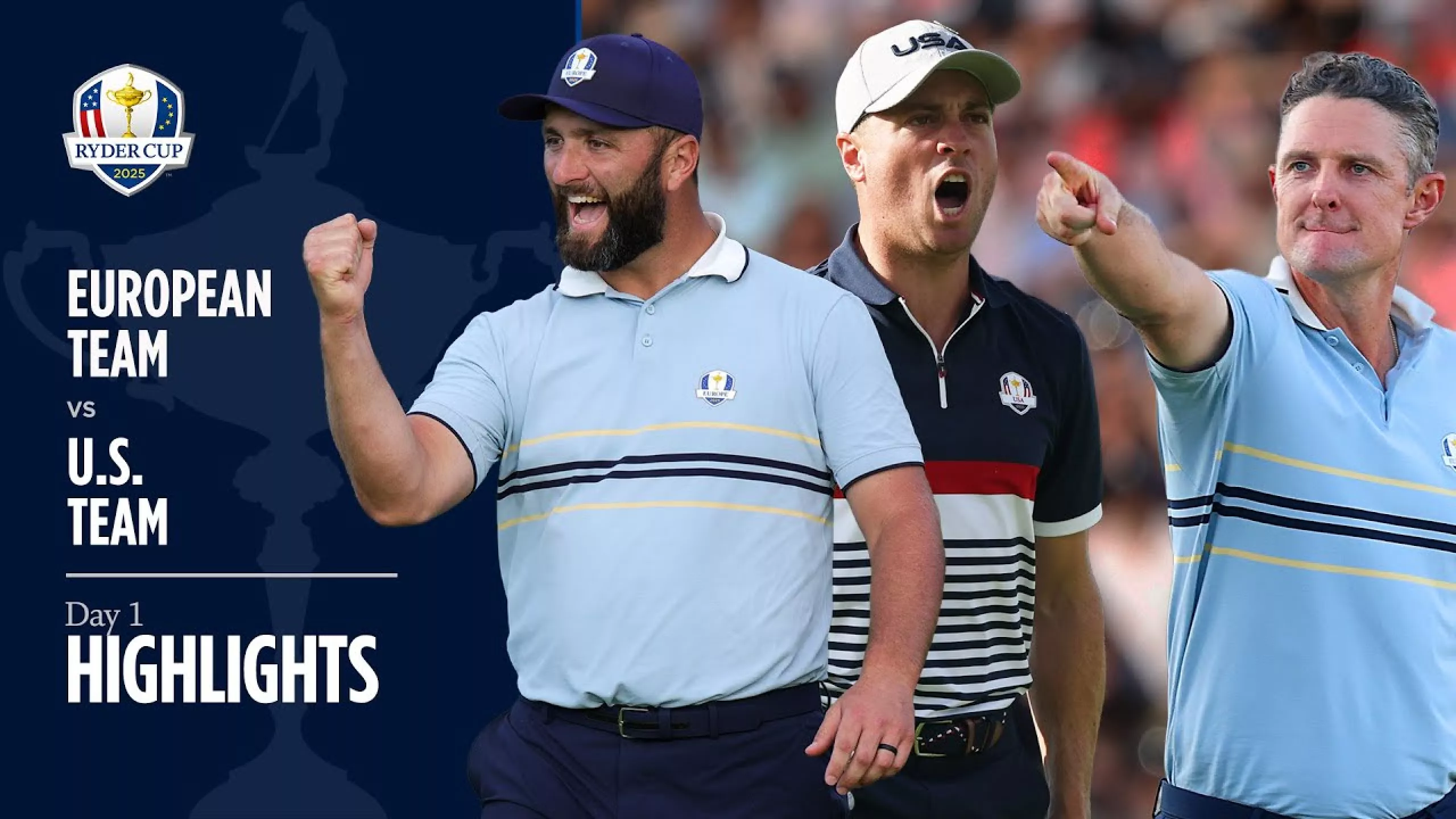 Highlights | Day 1 | 2025 Ryder Cup: Clothes, Outfits, Brands, Style ...