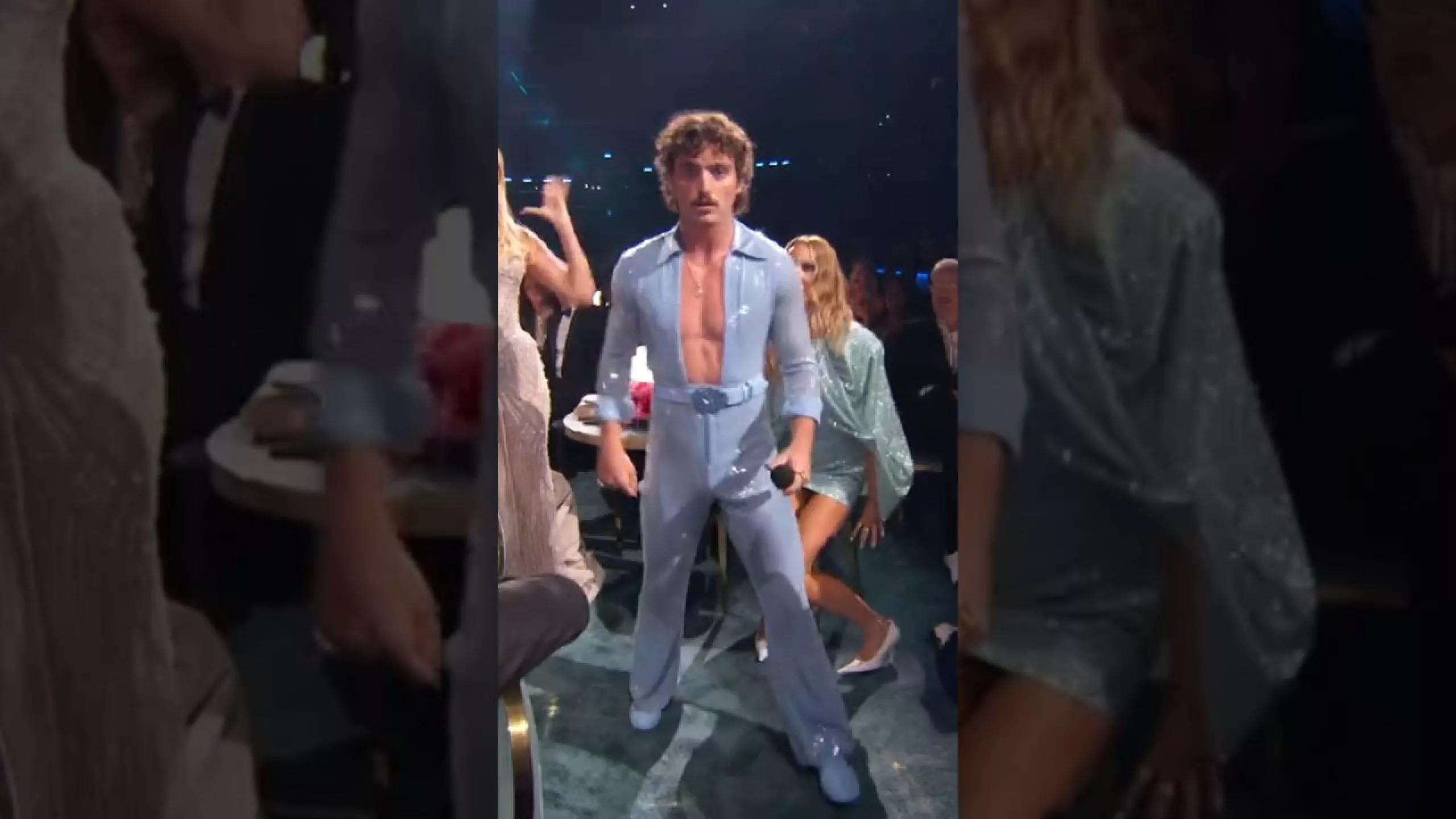 Benson Boone live at the Grammys, part 1.: Clothes, Outfits, Brands ...