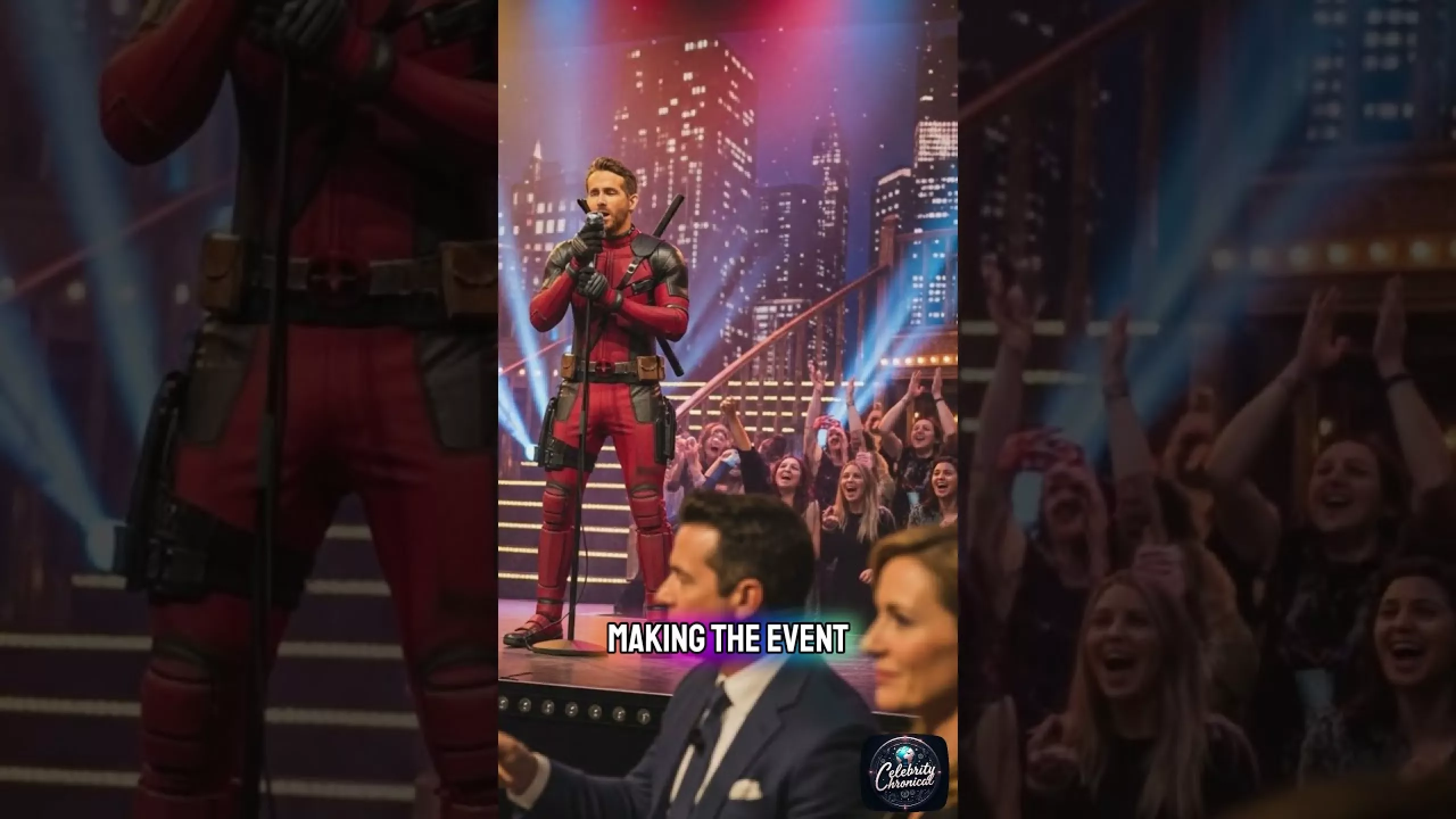 Ryan Reynolds’ Broadway Surprise Stuns Chicago! 🤩 Viral Charity Gala ...