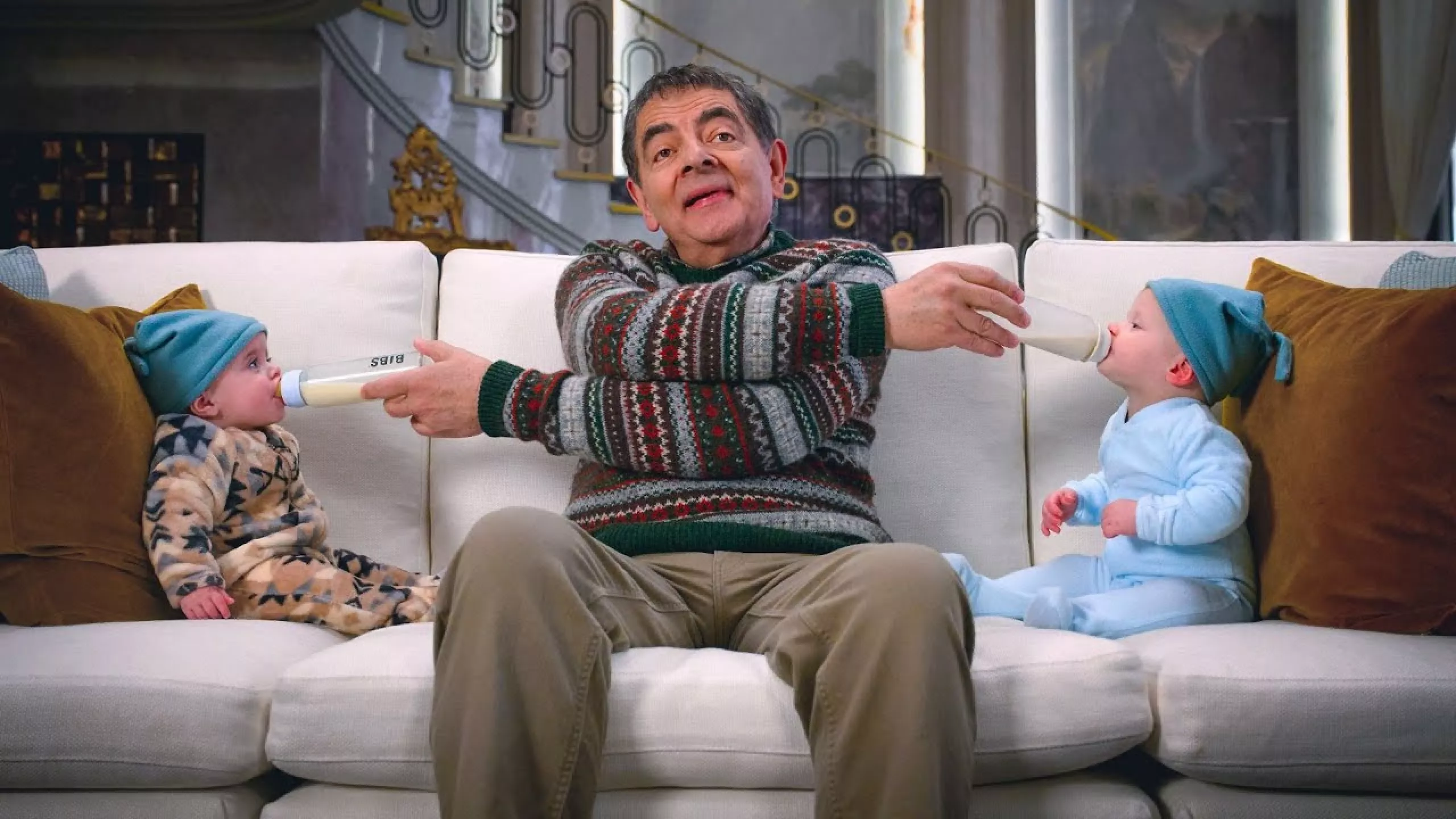 First Festive Look at Rowan Atkinson in ‘Man vs Baby’ as Netflix Sets ...