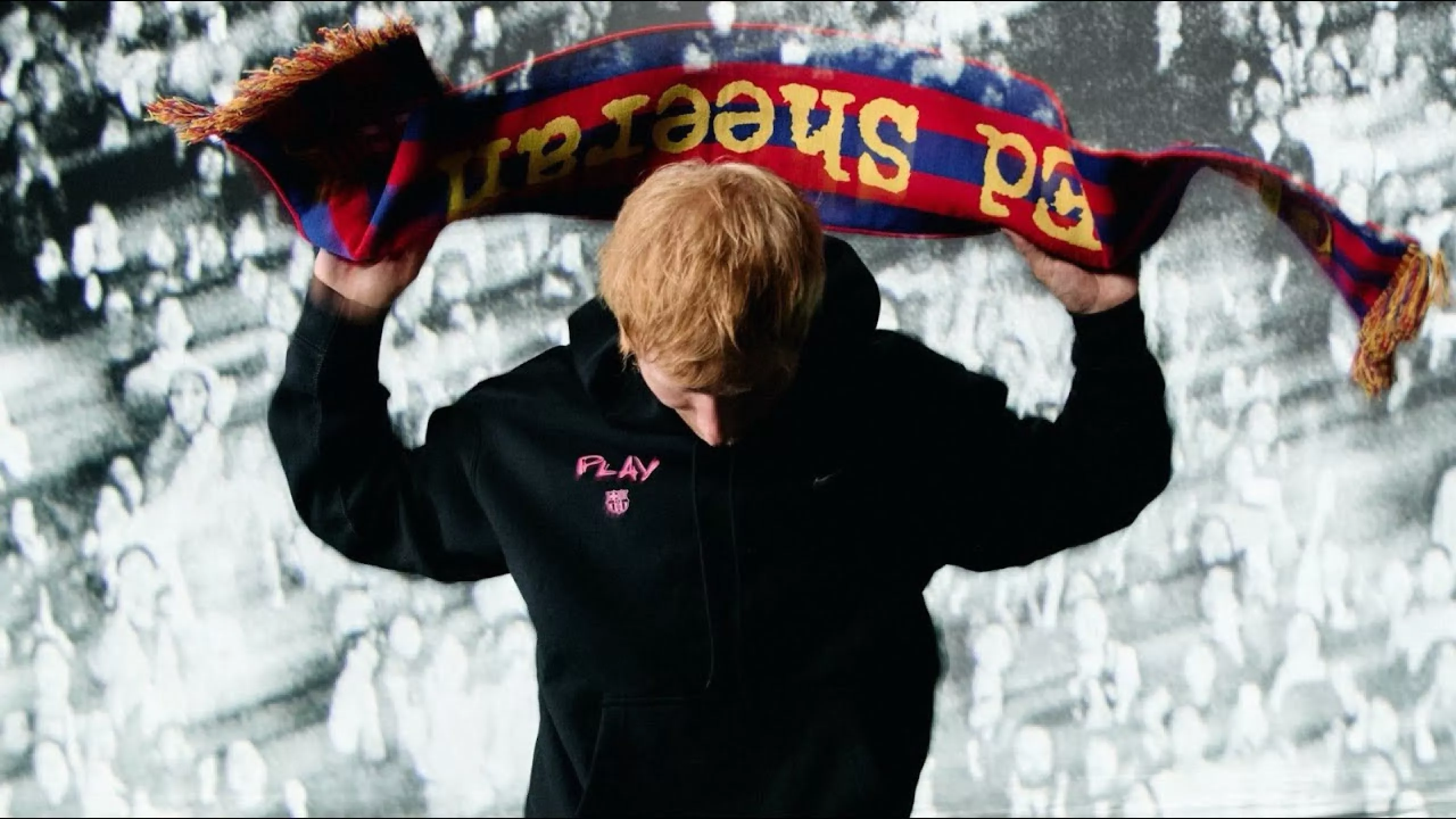 TIME TO PLAY. BARÇA x SPOTIFY x ED SHEERAN ️ : Vêtements, Mode, Marque ...