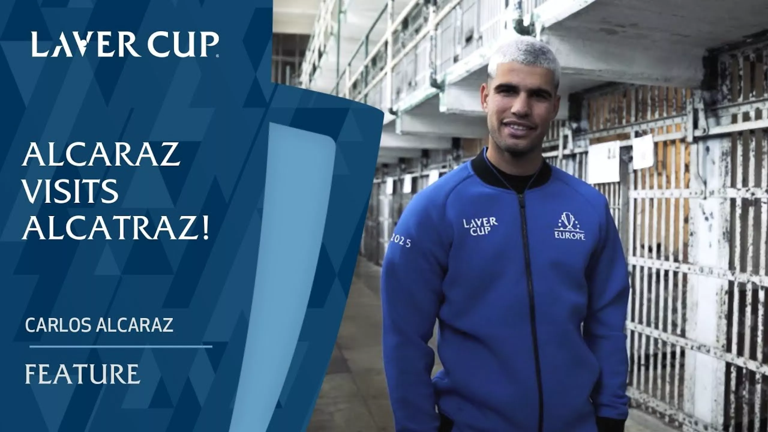 Carlos Alcaraz Visits Alcatraz Prison | Laver Cup 2025: Clothes ...