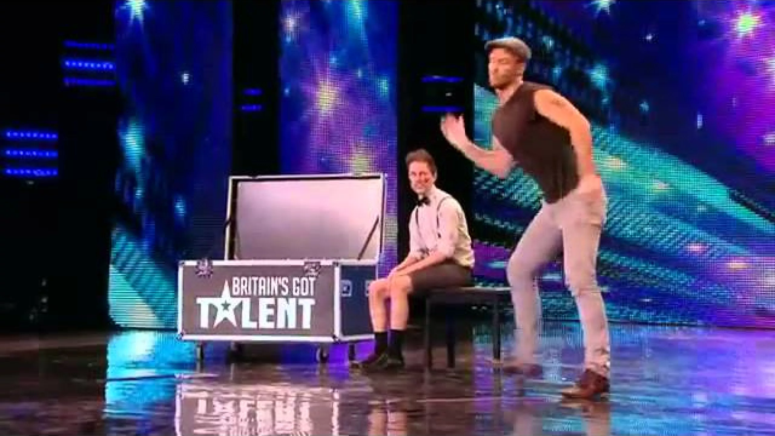 Britains Got Talent 2012 James Ingham and Ed Gleave audition: Clothes ...