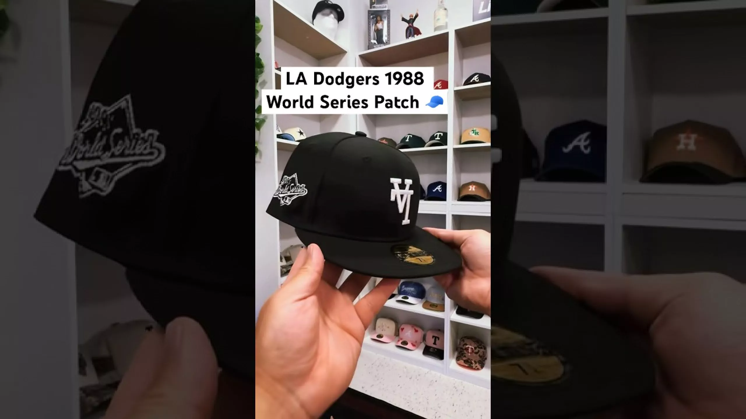 Unboxing my LA Dodgers 1988 World Series Patch hat from @hat-club ! # ...