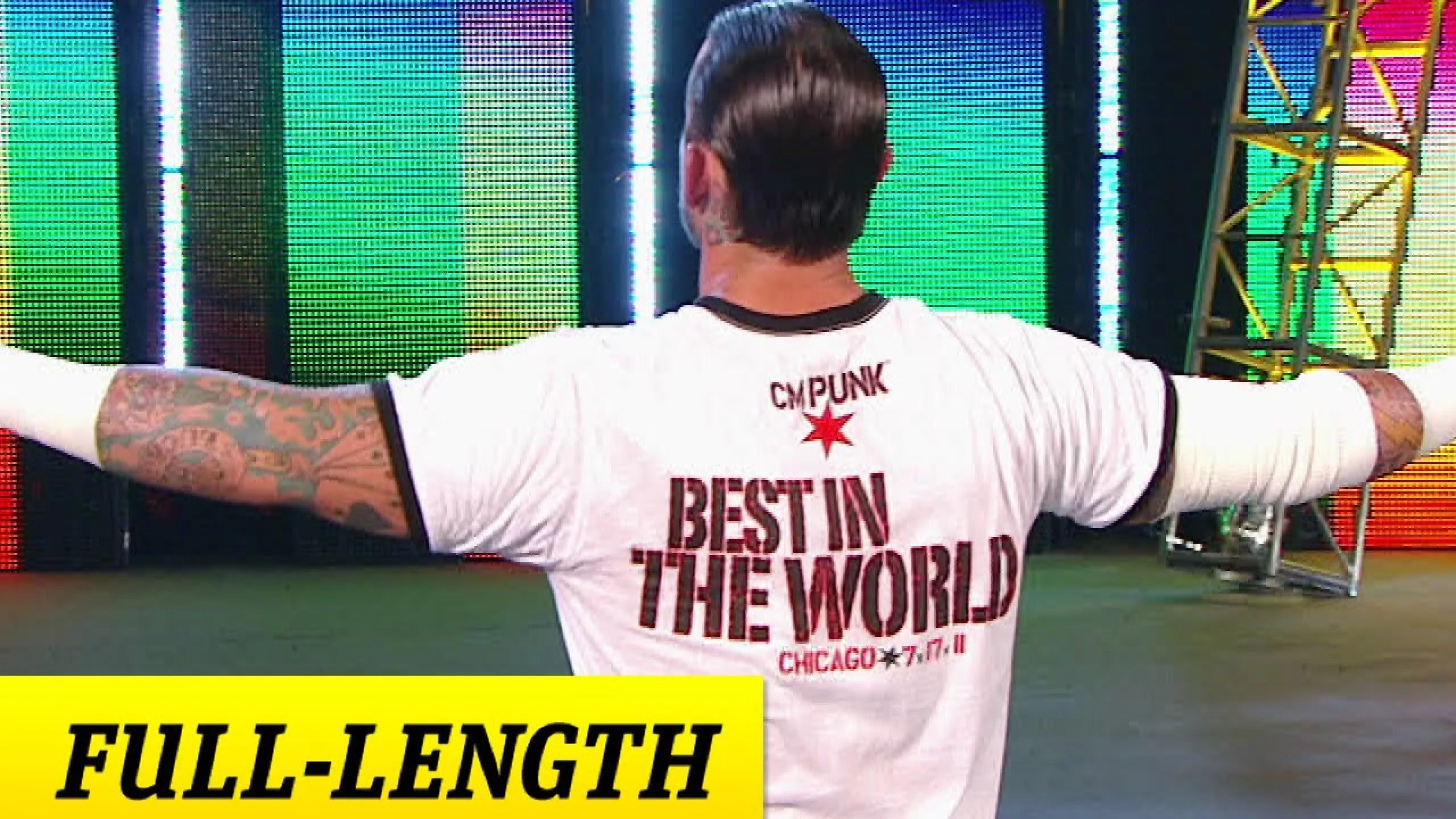 CM Punk's Hometown Entrance: WWE Money in the Bank 2011: Clothes ...