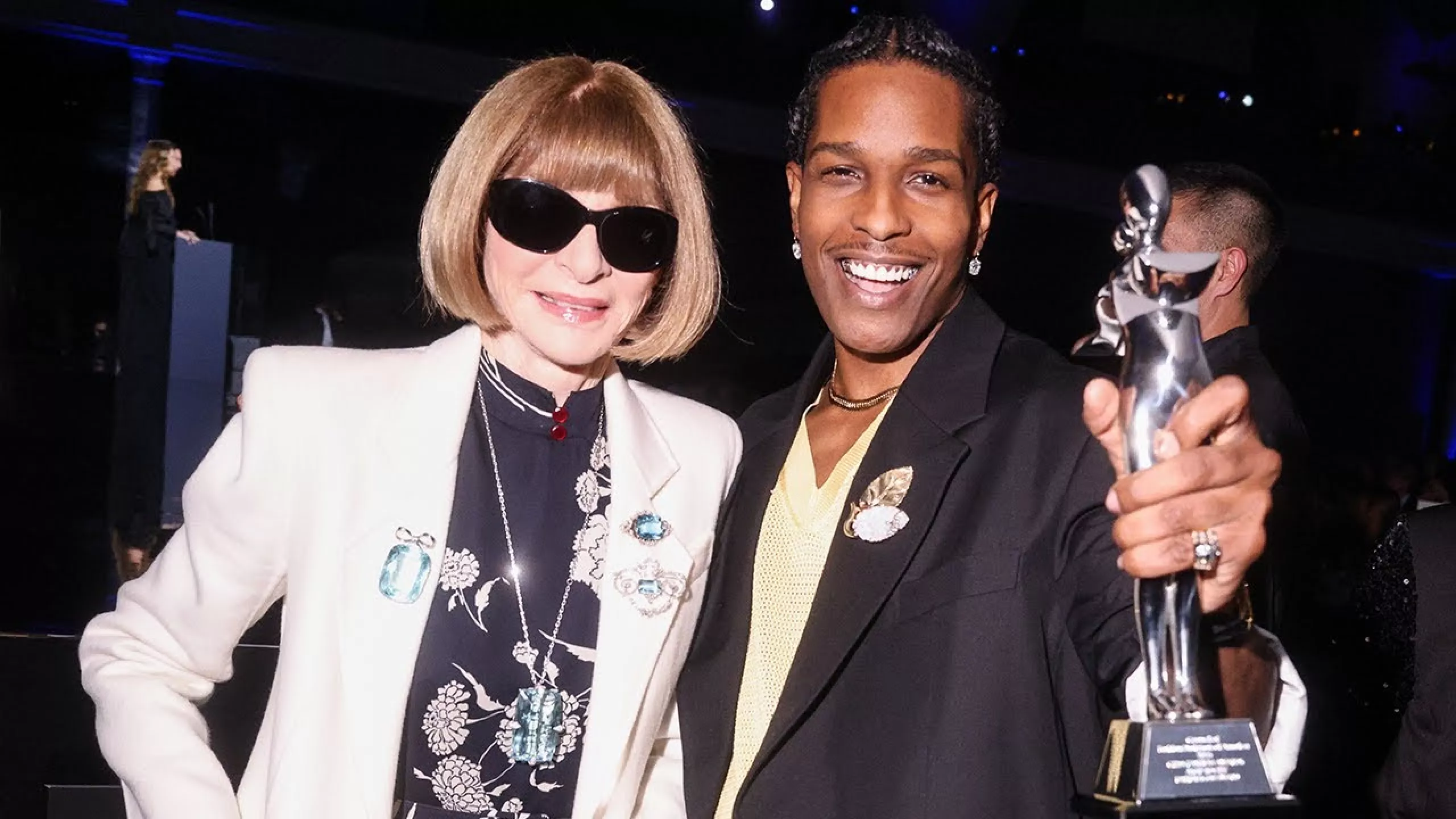 A$AP Rocky Receives the Fashion Icon Award | 2025 CFDA Fashion Awards ...