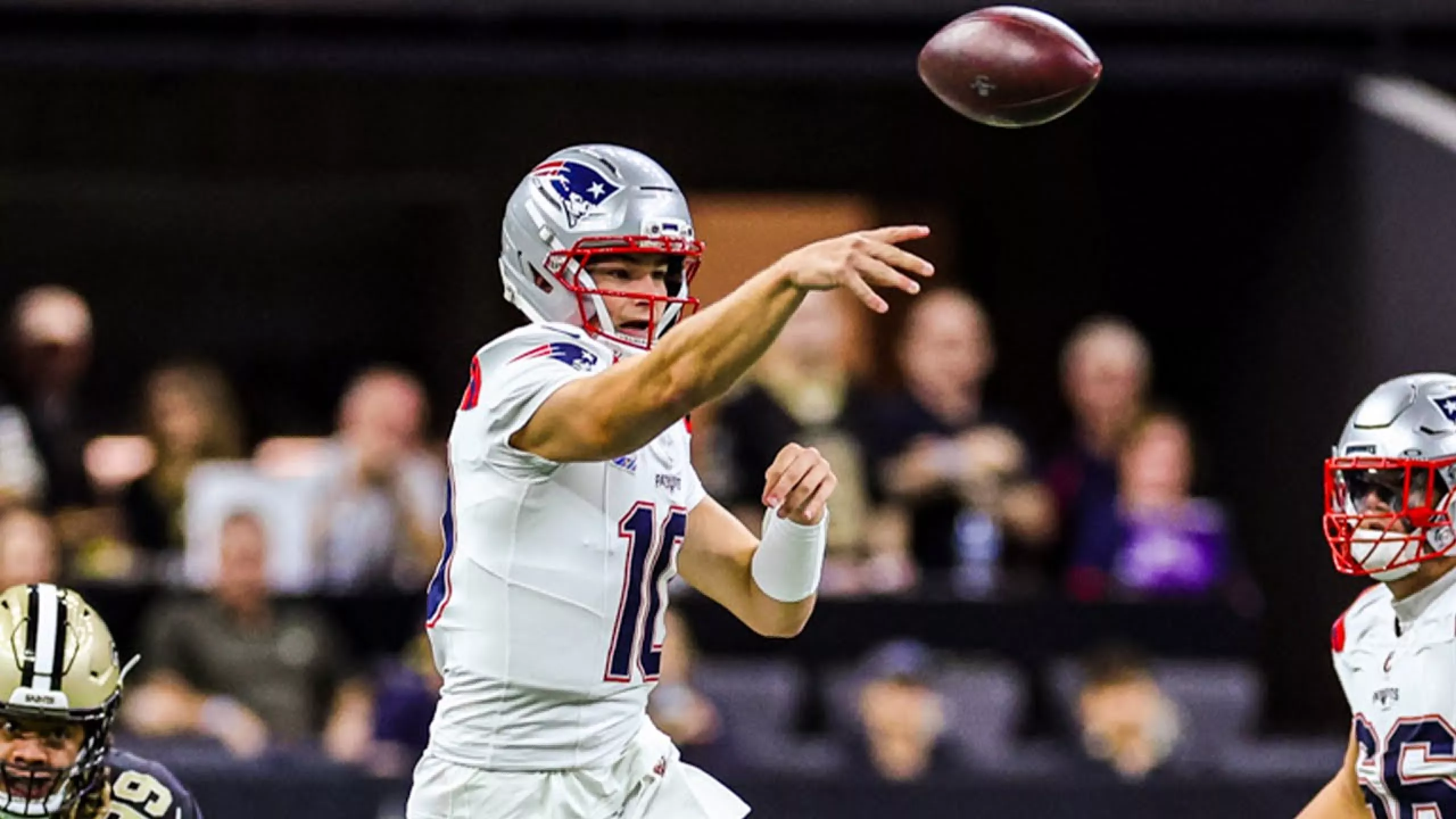 GAME HIGHLIGHTS: Drake Maye Throws Three Touchdowns vs. Saints | New ...