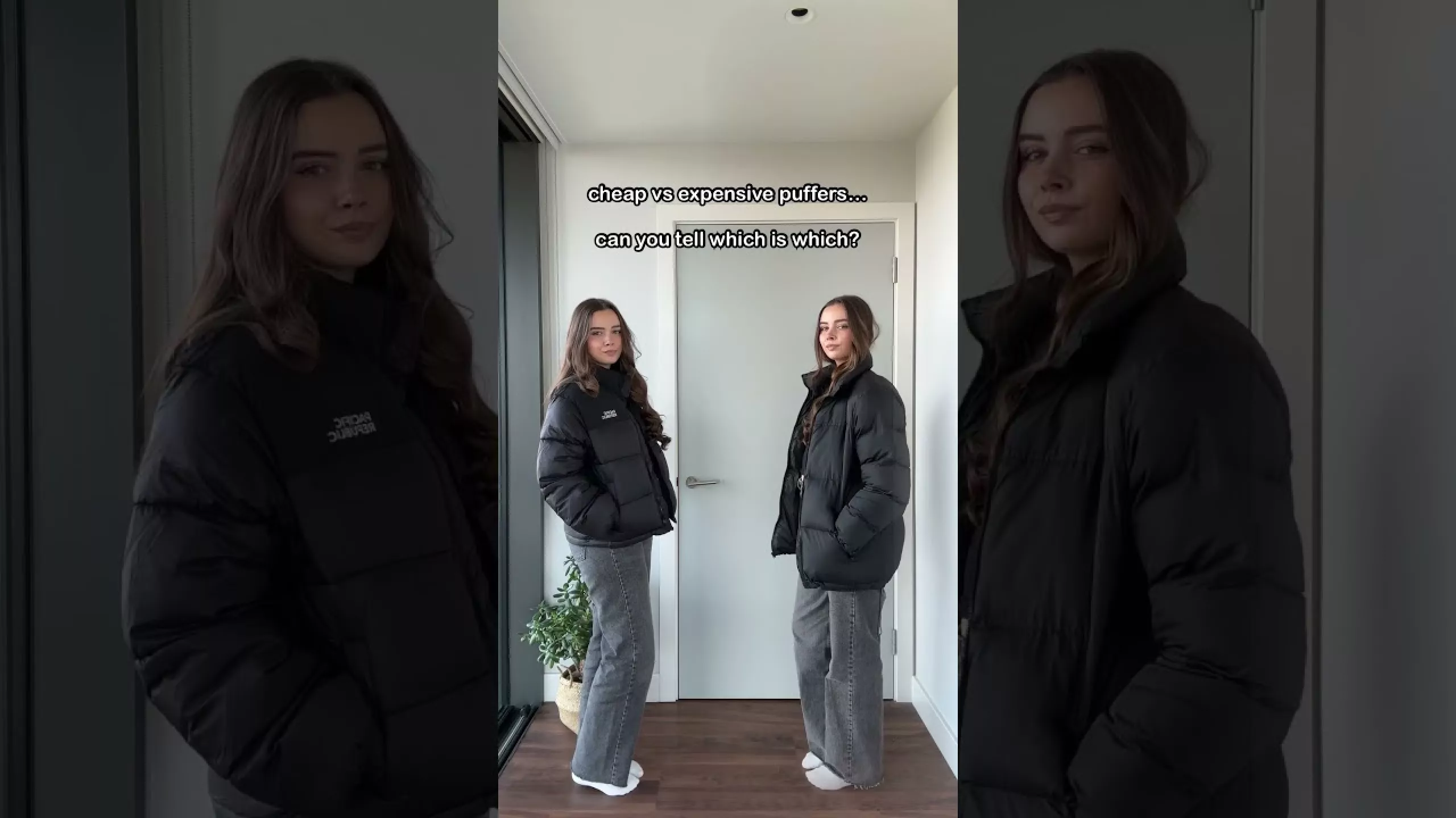 Cheap vs expensive puffer coats 🖤: Clothes, Outfits, Brands, Style and ...