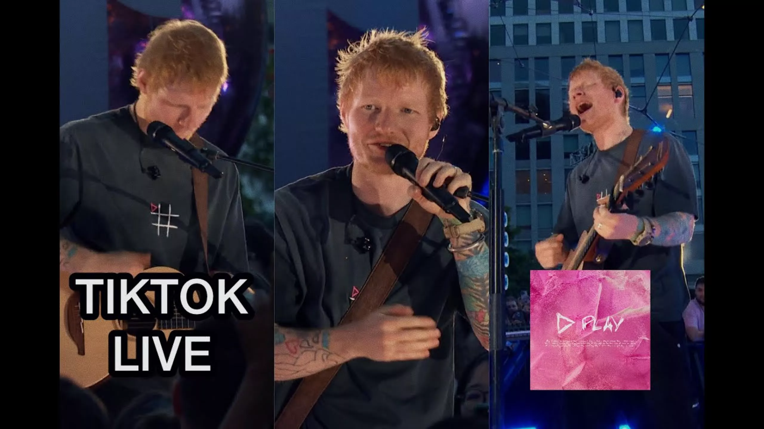 Ed Sheeran Play Tiktok LIVE: Ropa, Moda, Marca, Look y Estilo | Spotern
