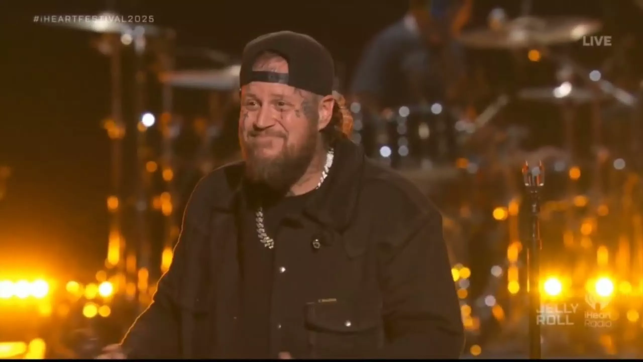 Jelly Roll Performs at IHeartRadio Music Festival 2025: Clothes ...