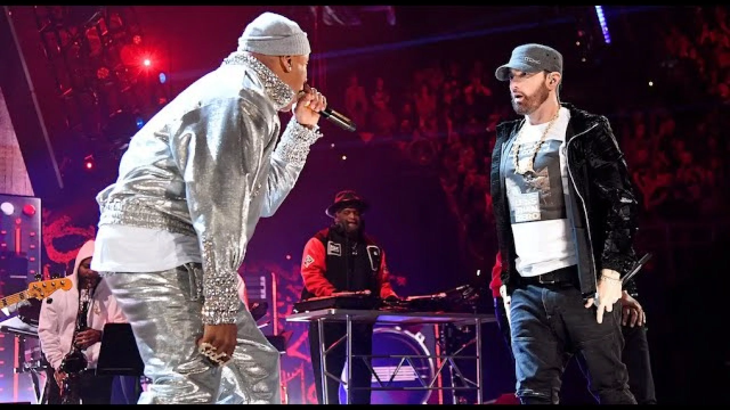 Eminem and LL COOL J Perform "Going Back To Cali" and "Rock The Bells ...