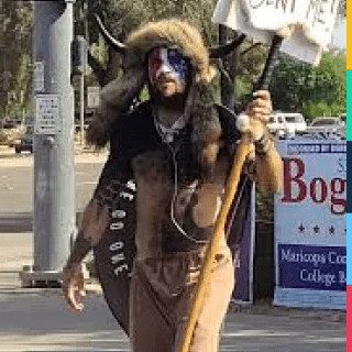 Jake Angeli: Clothes, Outfits, Brands, Style and Looks | Spotern