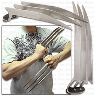 Vulcan Gear - One Pair of Stainless Cosplay Steel Wolverine Claws