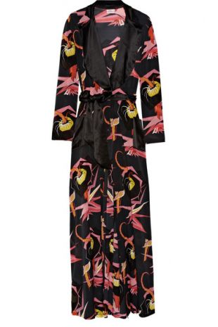 Agent Provocateur - Agent Provocateur Orchid stretch-silk robe