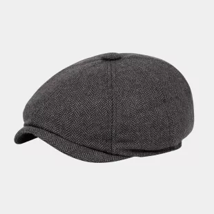 next - Casquette plate à chevrons - Gris - Next - Homme