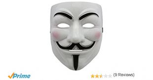 v mask - NEW 2015 vendetta v masque de guy fawkes eyeliner nostril ...