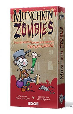 asmodee - Asmodee - EFSJMZ01- Jeux De Cartes - Munchkin Zombies